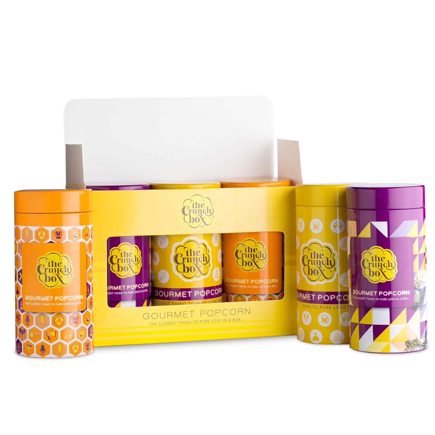 The Crunch Box Classic Gift Hamper With Dark Chocolate, Caramel and ...