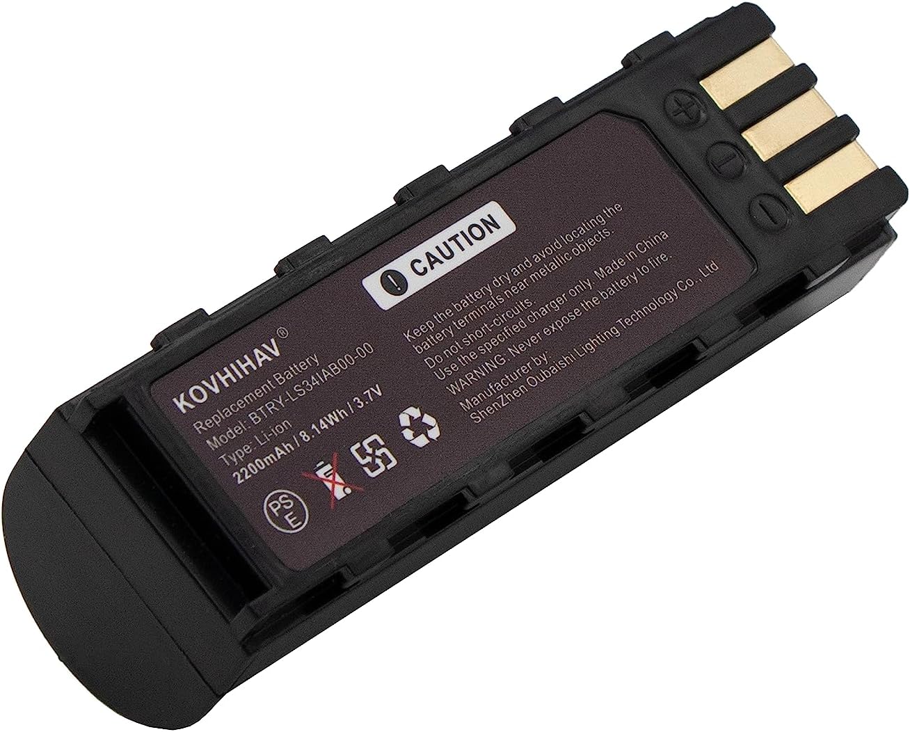 Amazon.com: Replacement Battery for Symbol DS3478, DS3578, DSS3478 ...