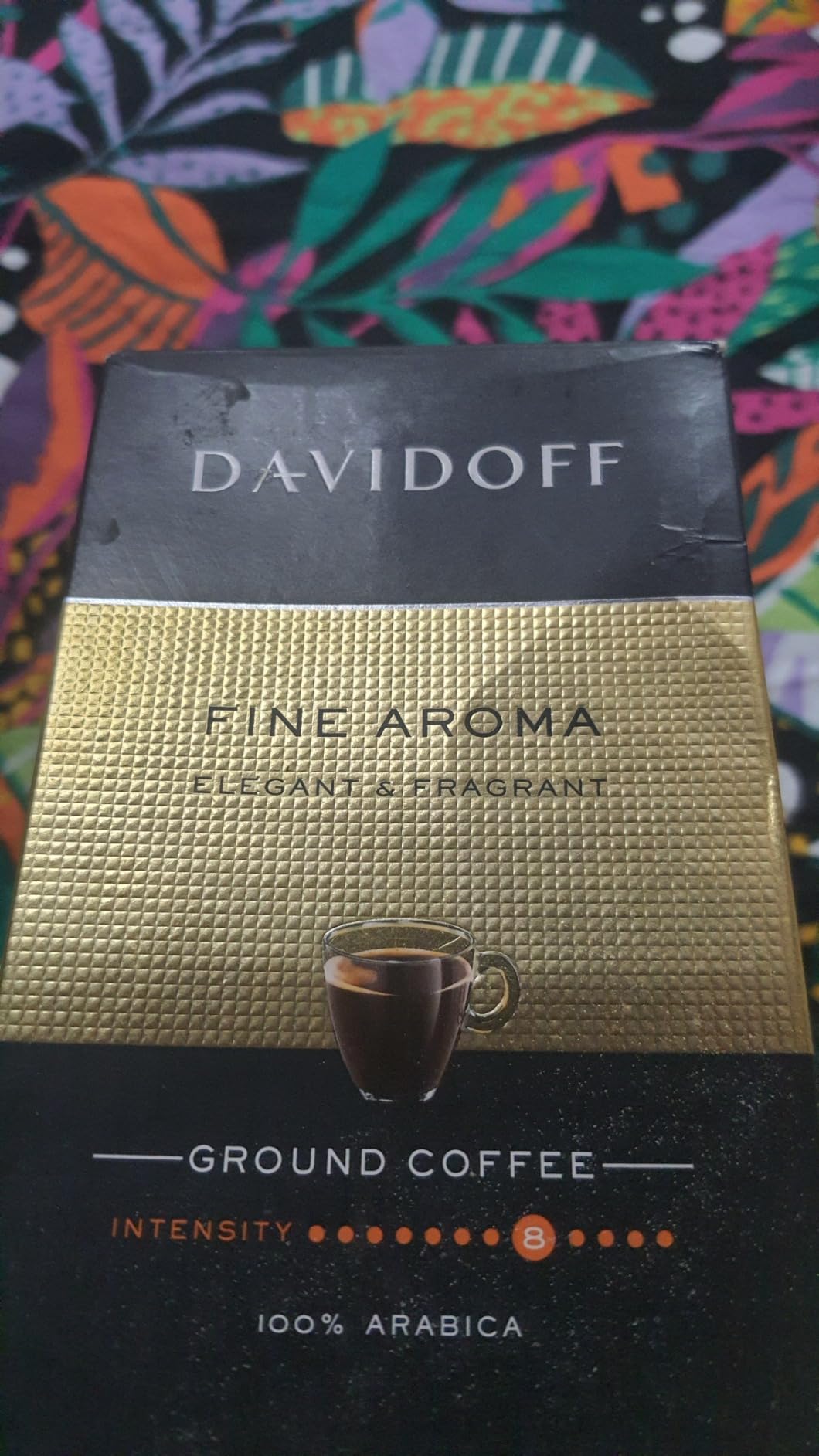 Davidoff Fine Aroma Roasted Ground Coffee Bottle, 250 g (BB DAV FINE ...