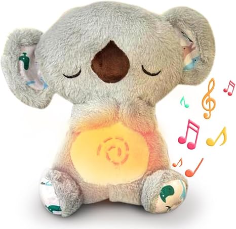 Soothing Koala Bear, Breathing Koala Stuffed Animal Otters, Plush ...