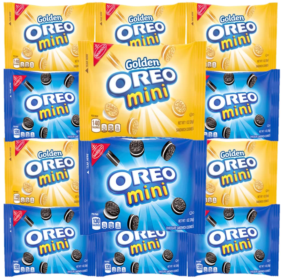 Oreo Mini, paquete variado, 12 unidades – Yaxa Colombia