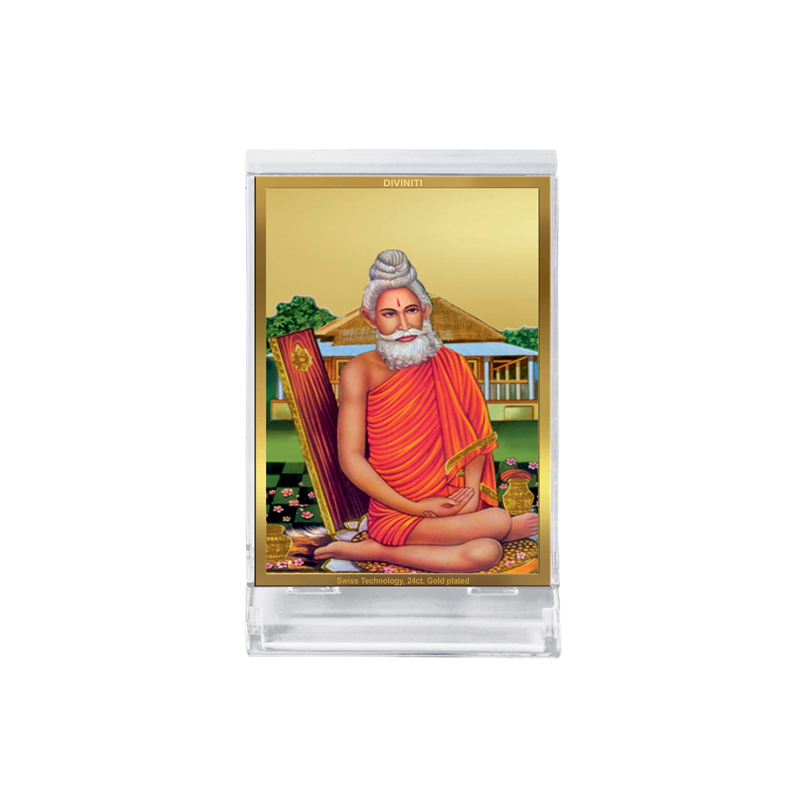 DIVINITI Baba Lokenath Photo Frame for Car Dashboard, Table Decor| ACF ...