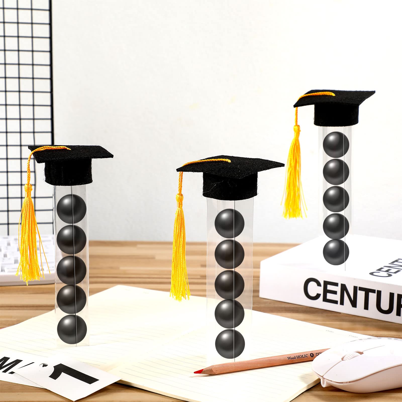 Didaey 2024 Graduation Gumball Tubes Graduation Party Favors Including ...