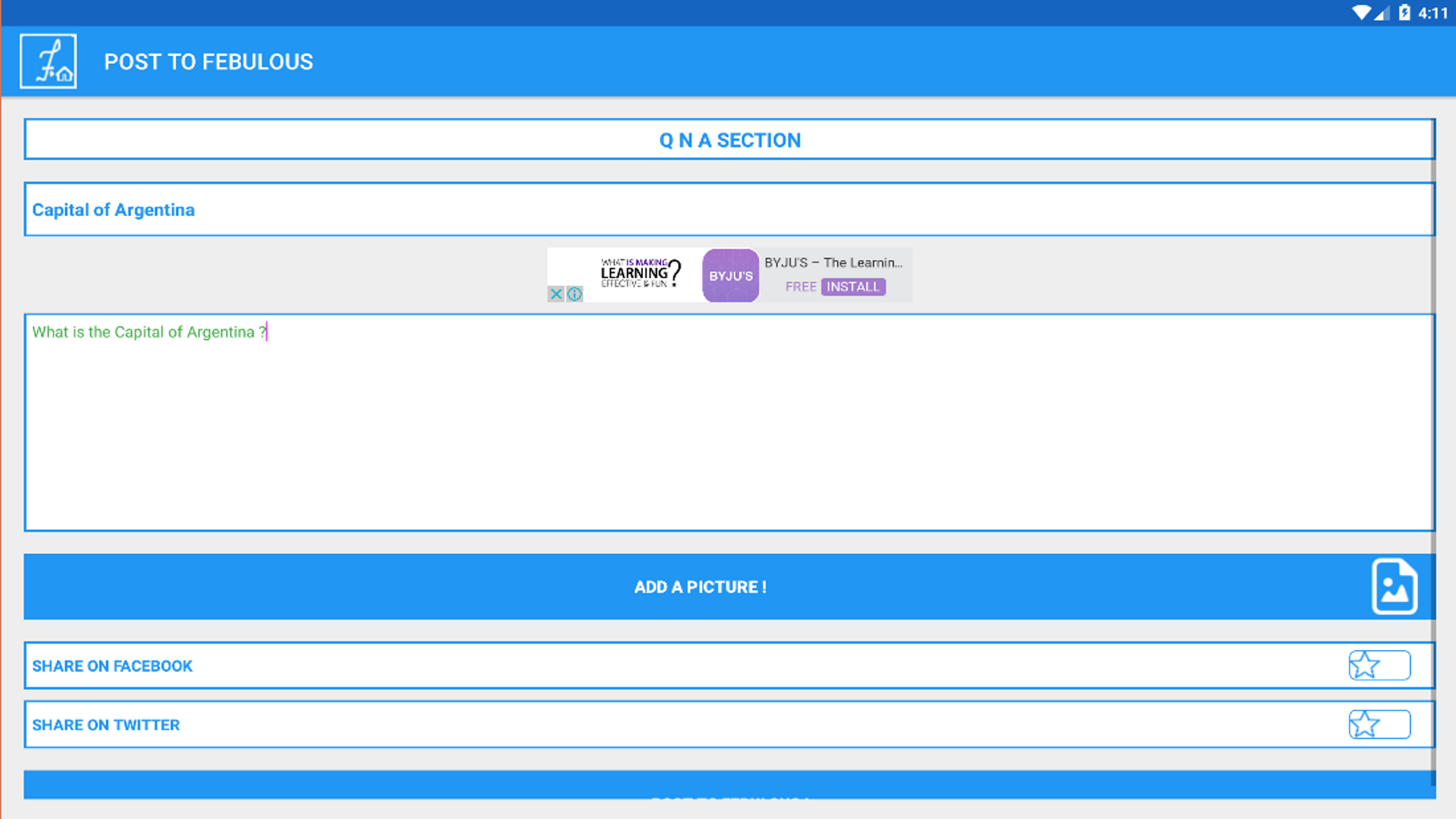 Febulous - App on Amazon Appstore