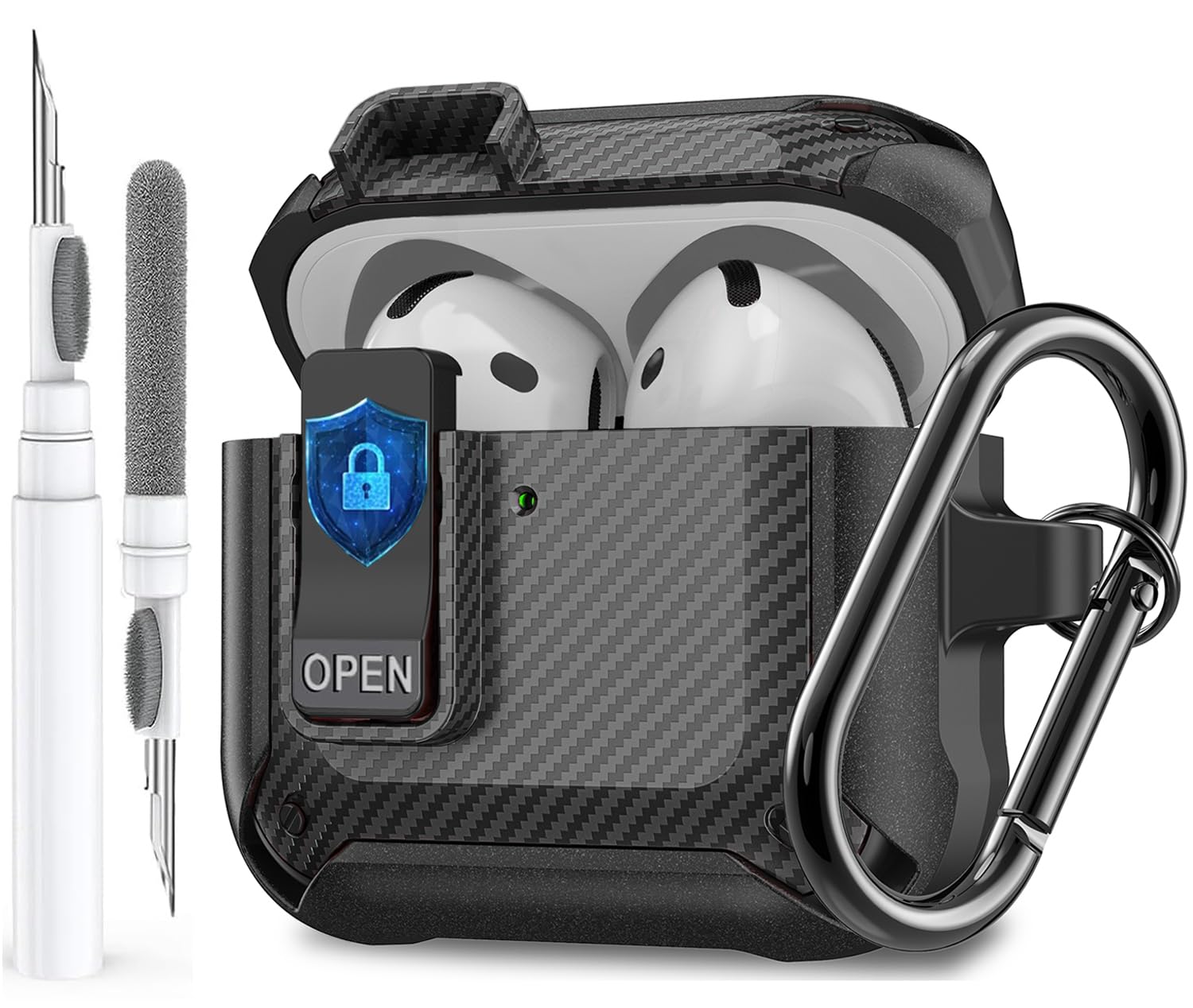 Amazon.com: Olytop for Airpods 4 Case Cover with Lock, Clip Airpods 4th ...