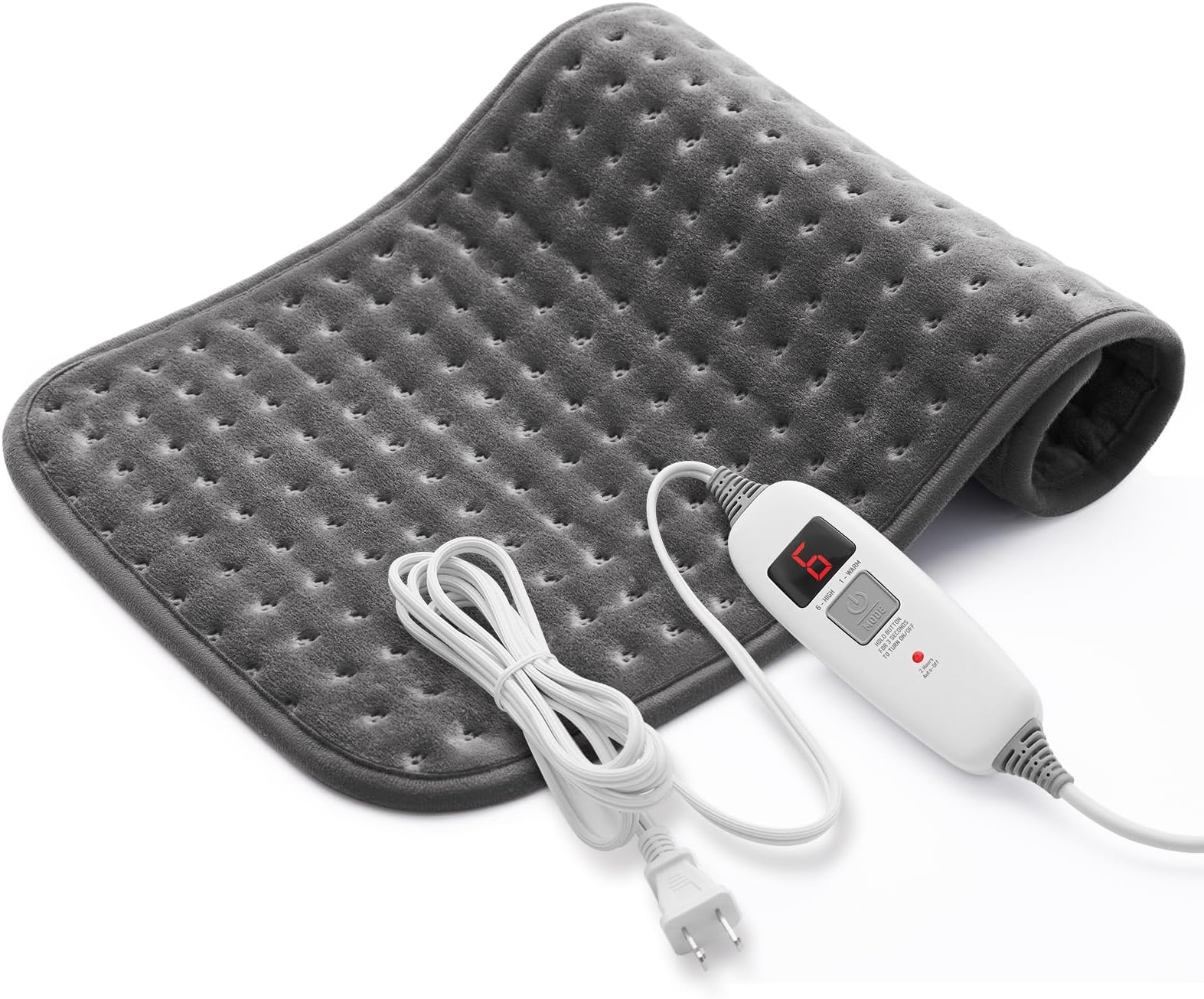 Amazon.com: XL Heating Pad for Back Pain Relief, LQCTS Electric Heating ...