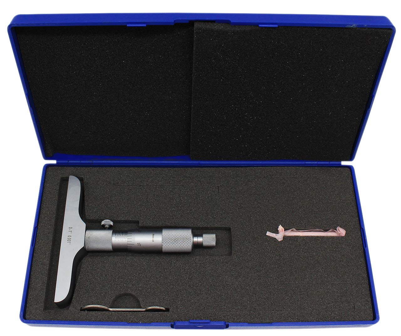 Snapklik.com : Depth Micrometer, 0-1" Measuring Range, 0.001 ...