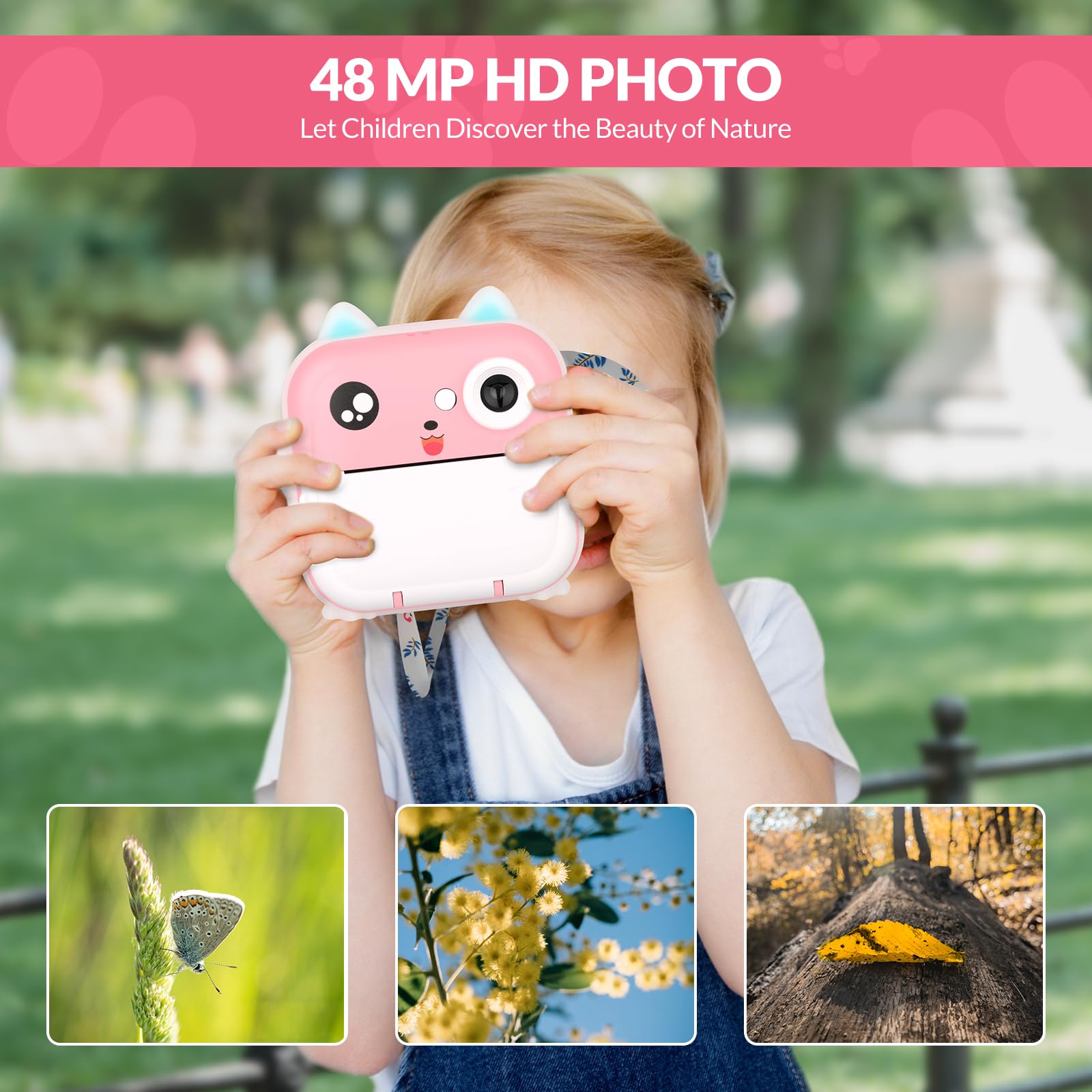 Snapklik.com : Mafiti Instant Camera For Kids,Christmas Birthday Gift ...