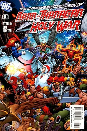 Amazon.com: Rann/Thanagar Holy War #8 VF ; DC comic book | Jim Starlin ...