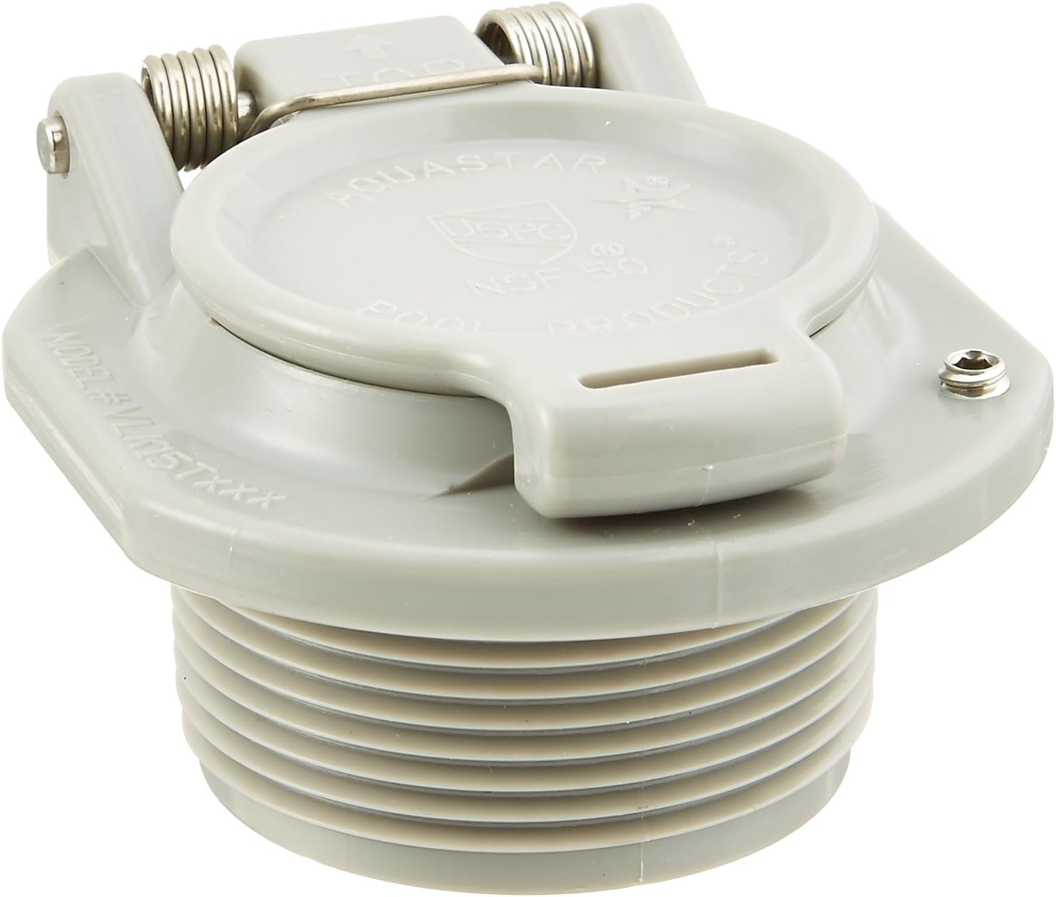 Amazon.com: Aquastar Pool Products VLK15T03 Vacuum Lock Wall Fitting Lt ...