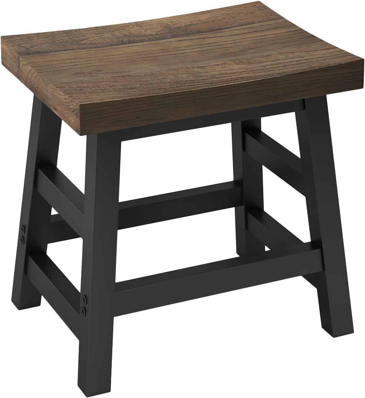 Amazon.com: Sylvan Reclaimed Wood and Metal 20-inch Stool: Home & Kitchen