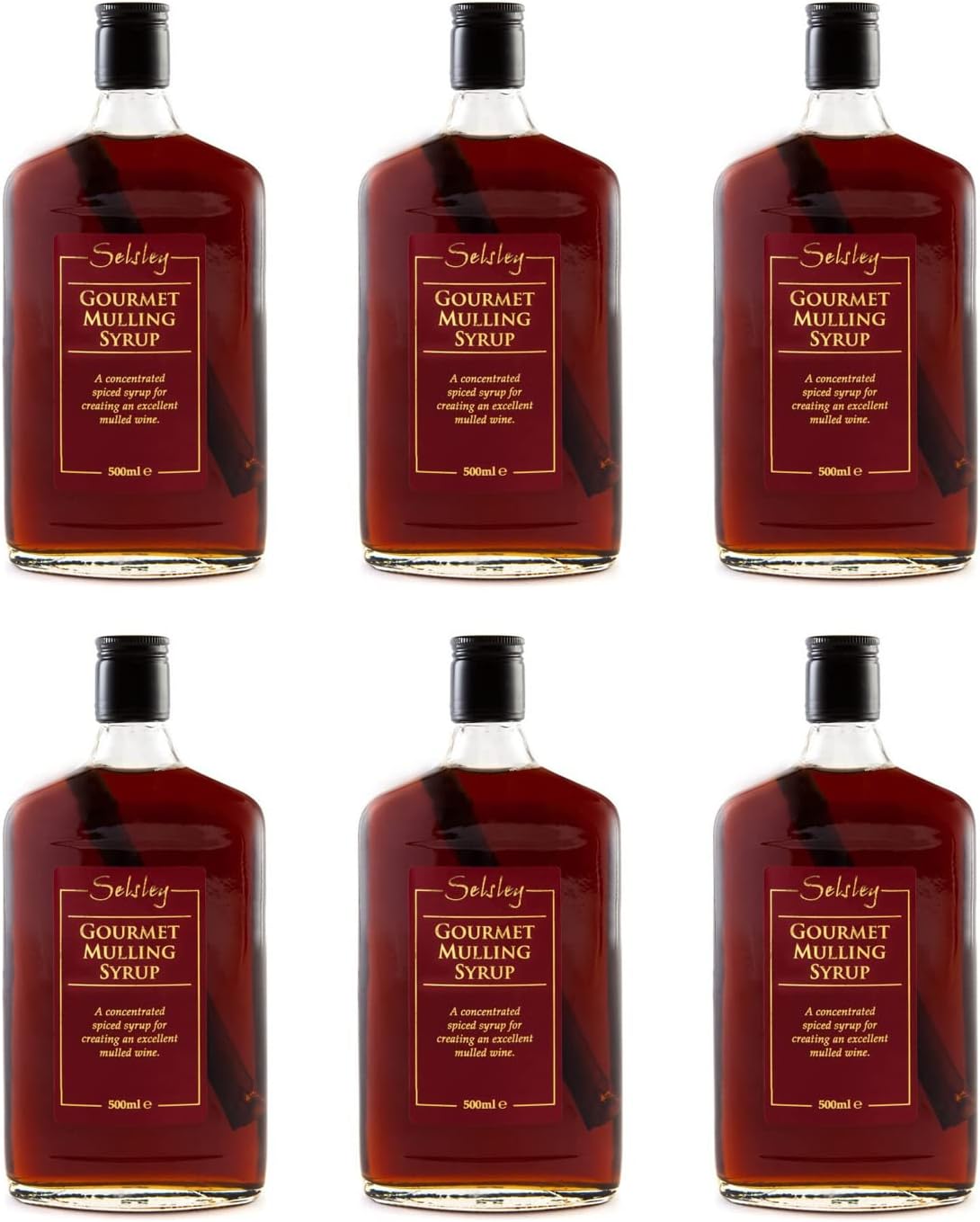 Gourmet Mulling Syrup – 500ml - Pack of 6 : Amazon.co.uk: Grocery