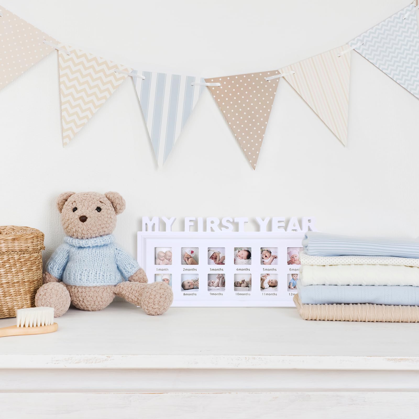 Snapklik.com : Thyle My First Year Picture Frame Newborn Baby Keepsake ...