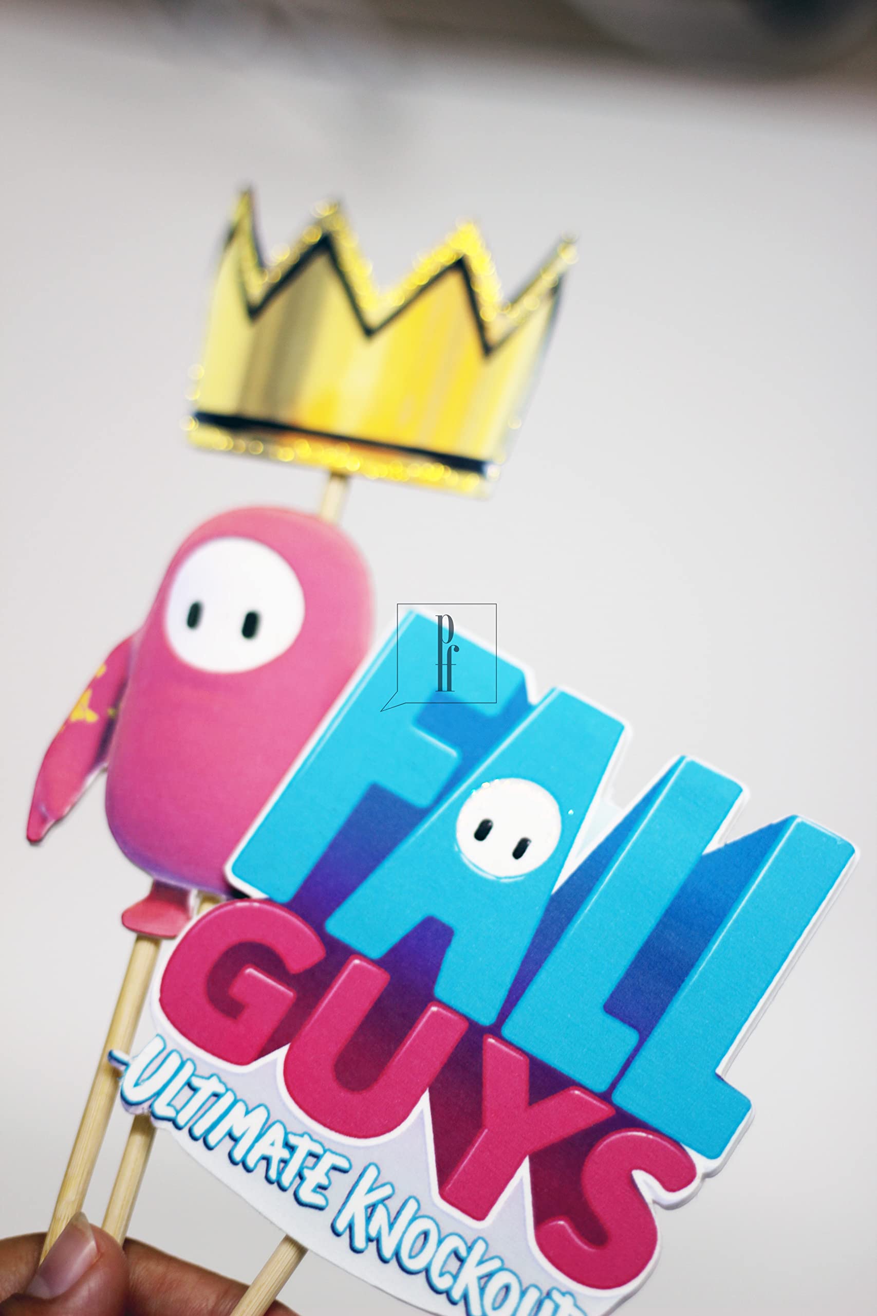Fall Guys Cake Toppers