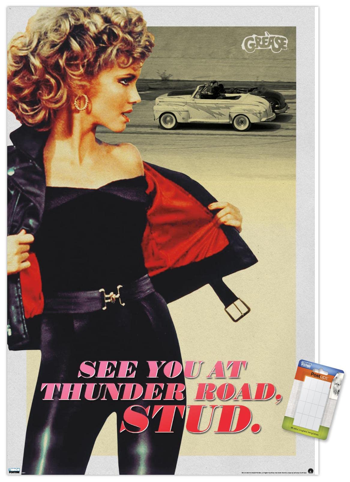 Amazon.com: Trends International Grease - Stud Wall Poster, 22.37" x 34 ...