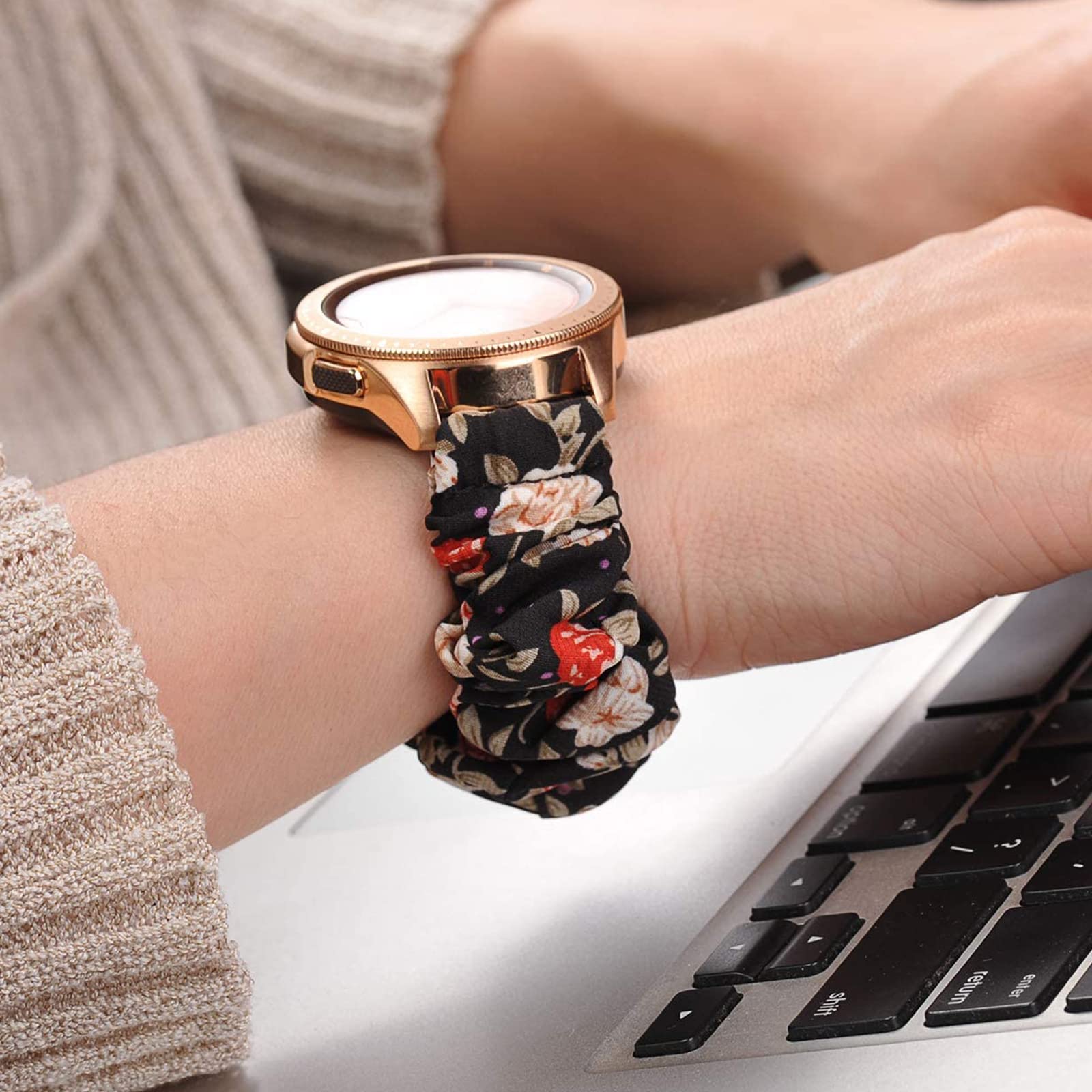 Snapklik.com : IDW13,IDW16,IDW19 Smartwatch Bands, 22mm Fabric Elastic ...