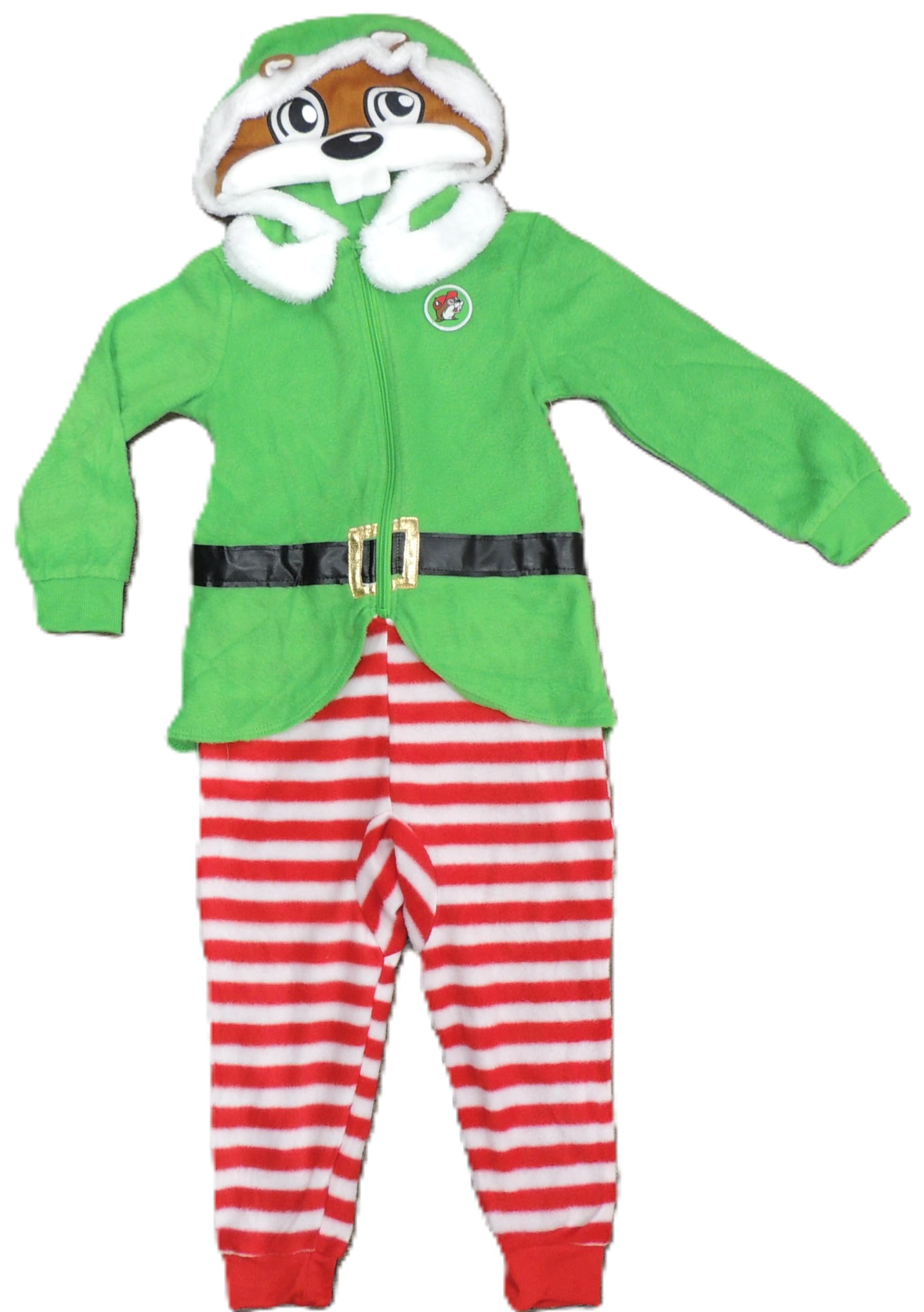 Amazon.com: Buc-ee's 2024 Christmas Elf Onesie Cosplay Unisex Mens ...