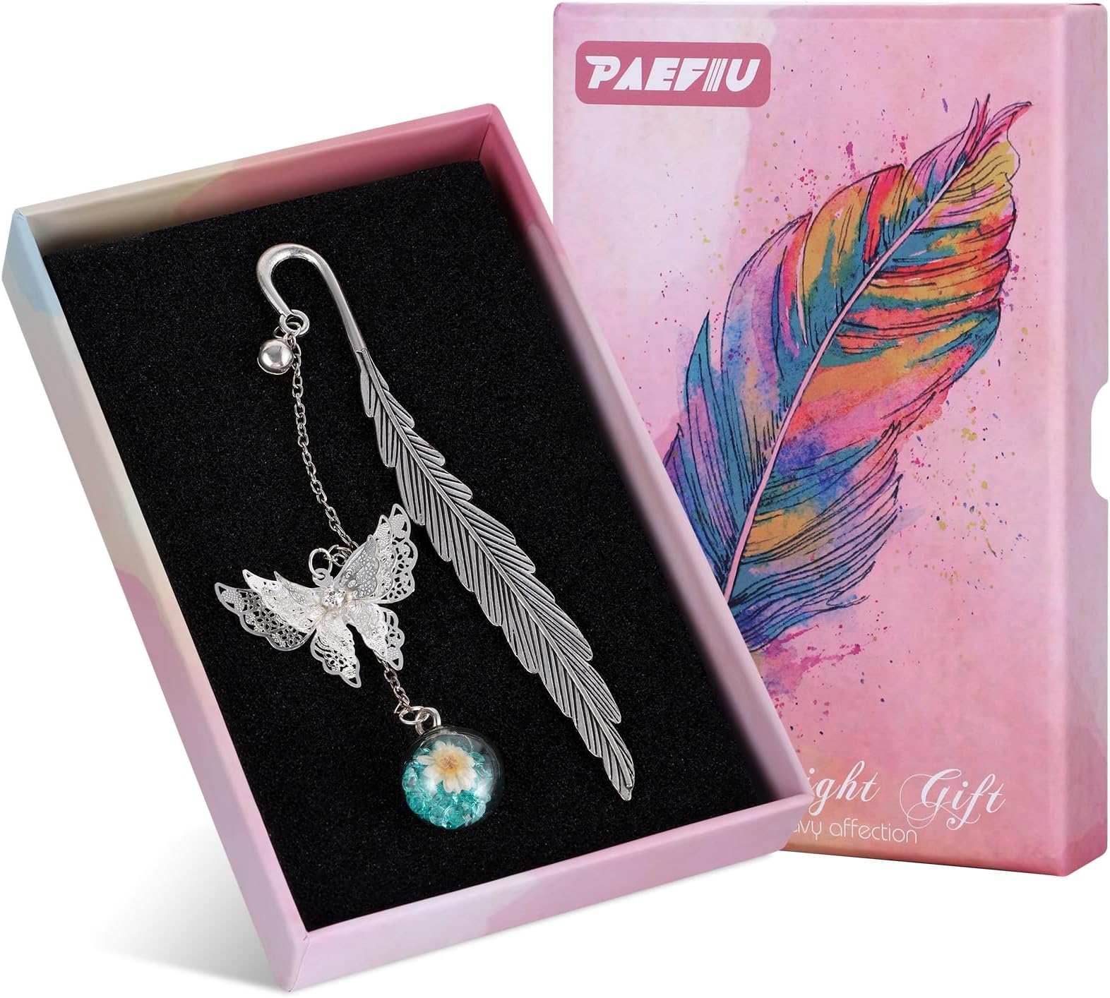 Marque-page en métal avec pendentif papillon - Idée Cadeau Grand Mere ...