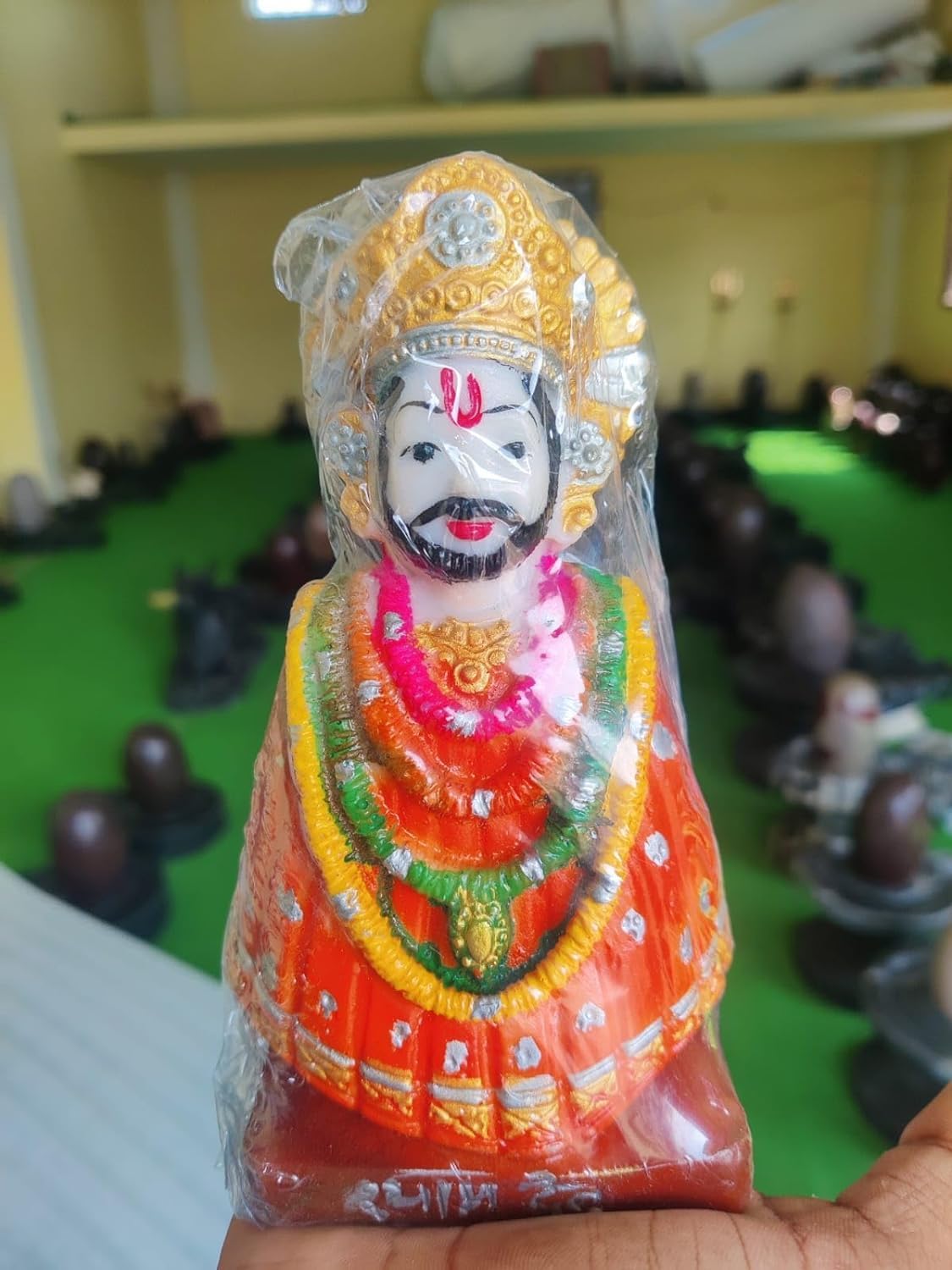 Buy Yoshiva Khatu Shyam Ji Idol Statue God Shyam Dev Murti for Mandir ...