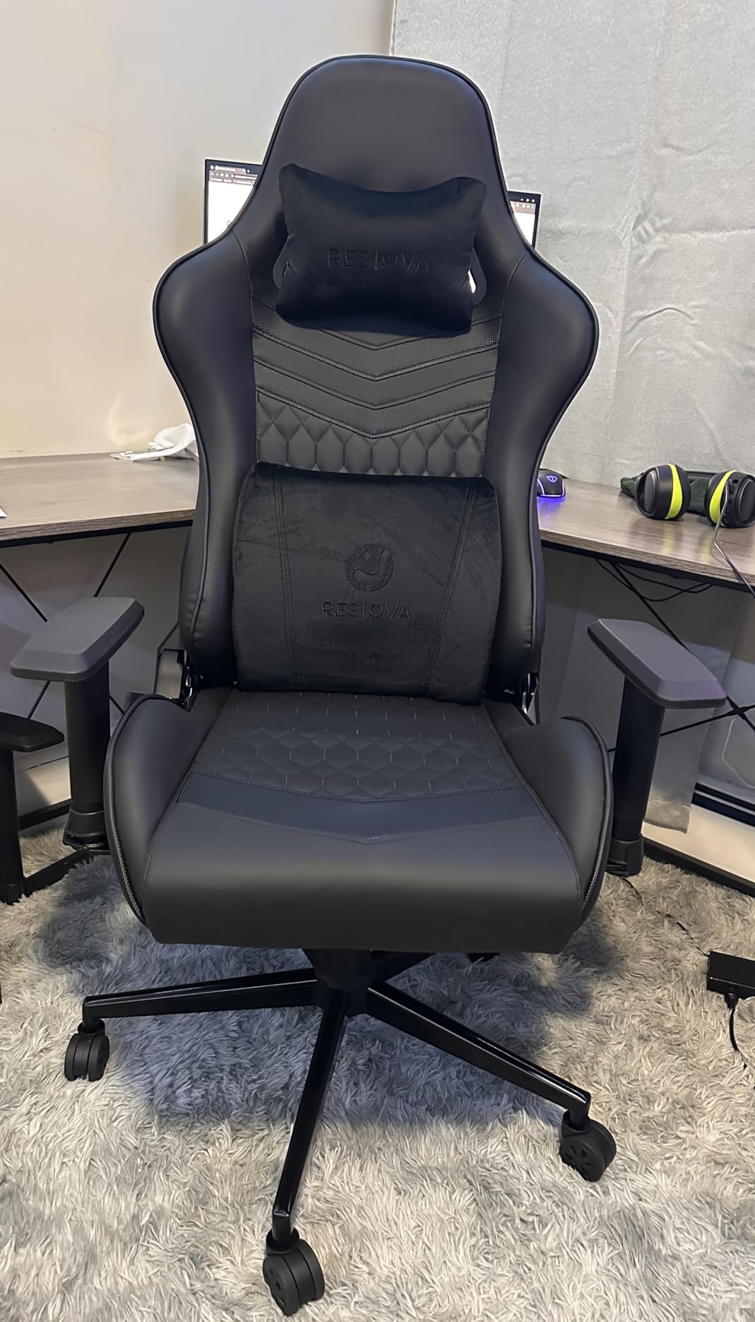 $32/mo - Finance Gaming Chair for Adults,Ergonomic Office Computer Chair Racing Chair,High Back ...