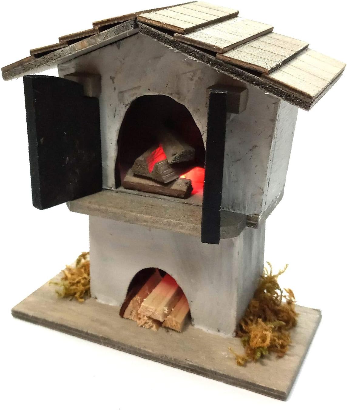 Dekop Krippenzubehör, Backofen mit LED, Höhe ca. 11cm (44635099409 ...