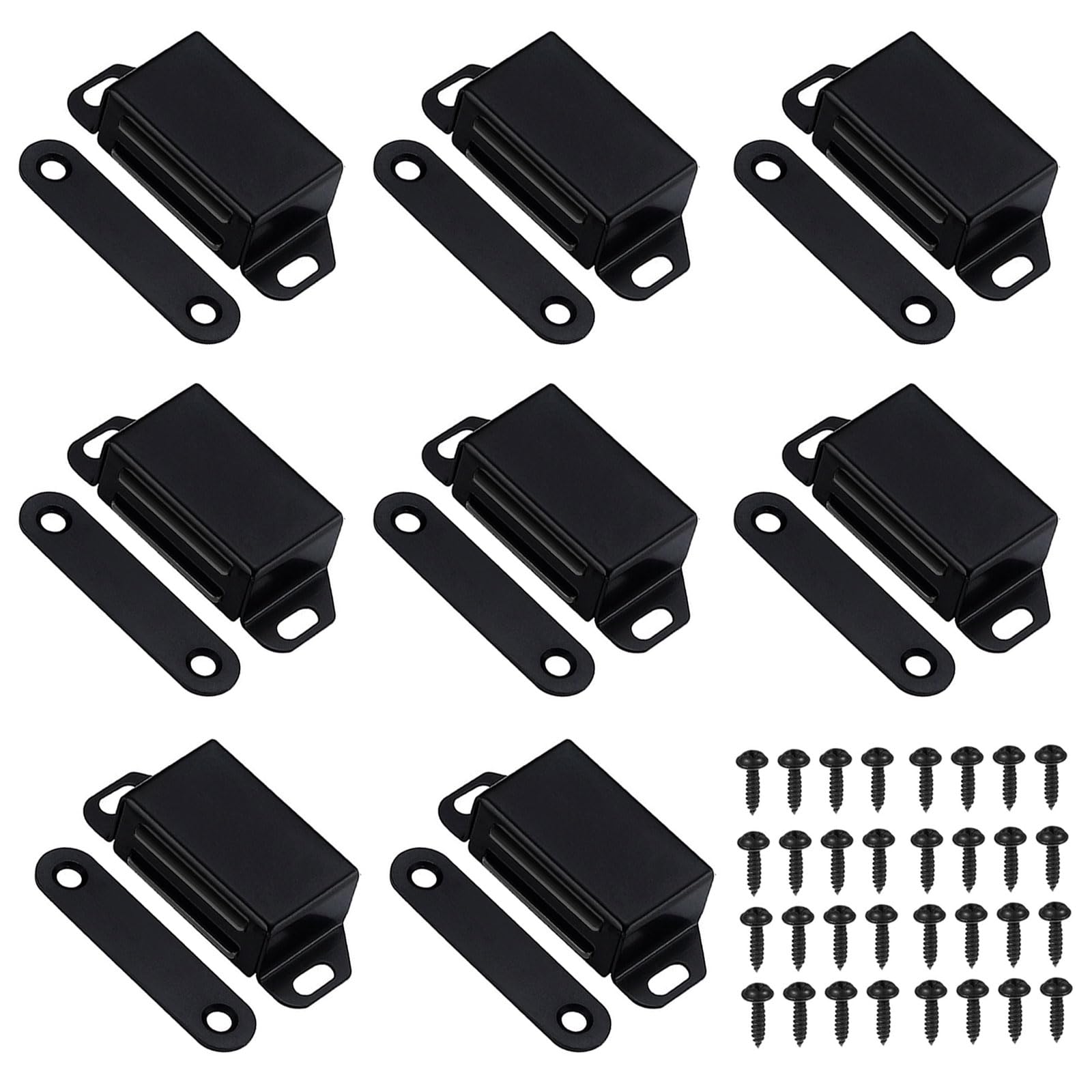 Xiciki 8PCS Magnetic Door Catch, Stainless Steel Magnetic Catches for ...