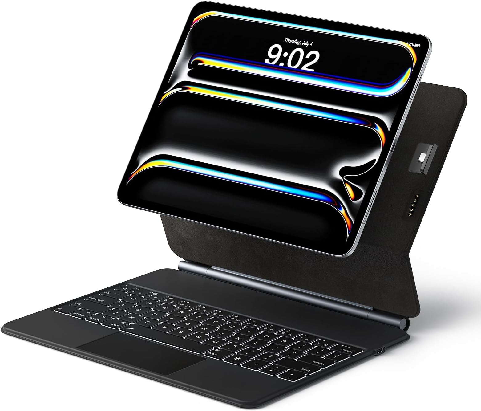 Amazon.com: runelk Keyboard Case for iPad Pro 13-inch (M4) 2024, Auto ...