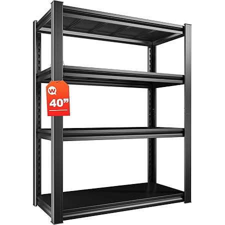 Amazon.com: CX Craftsman, 4-Tier Highly Durable Storage Rack, 200lbs ...
