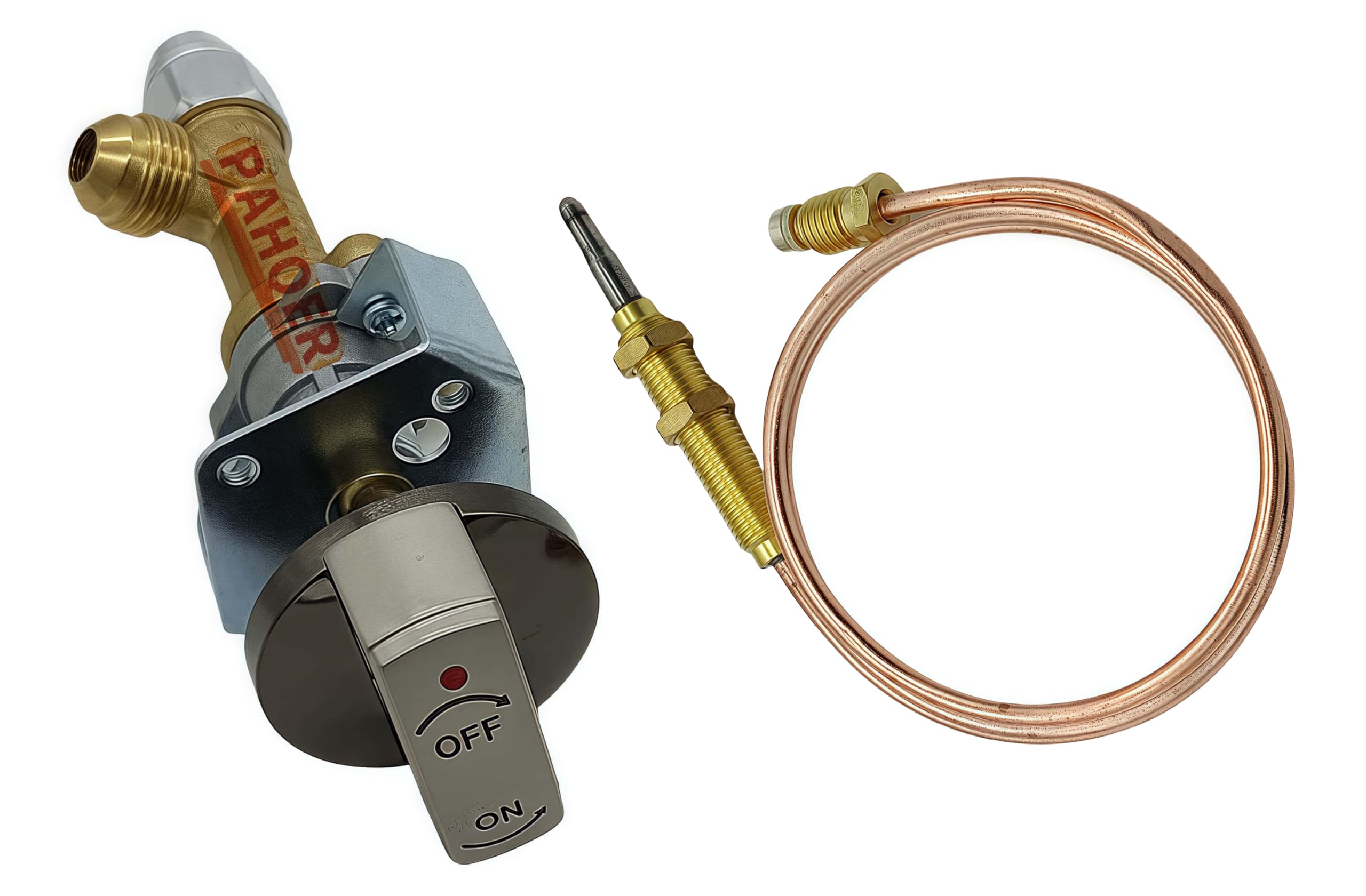 Safety Outlet MENSI 5/8-18UNF Male Flare Propane & Heater Fireplace ...