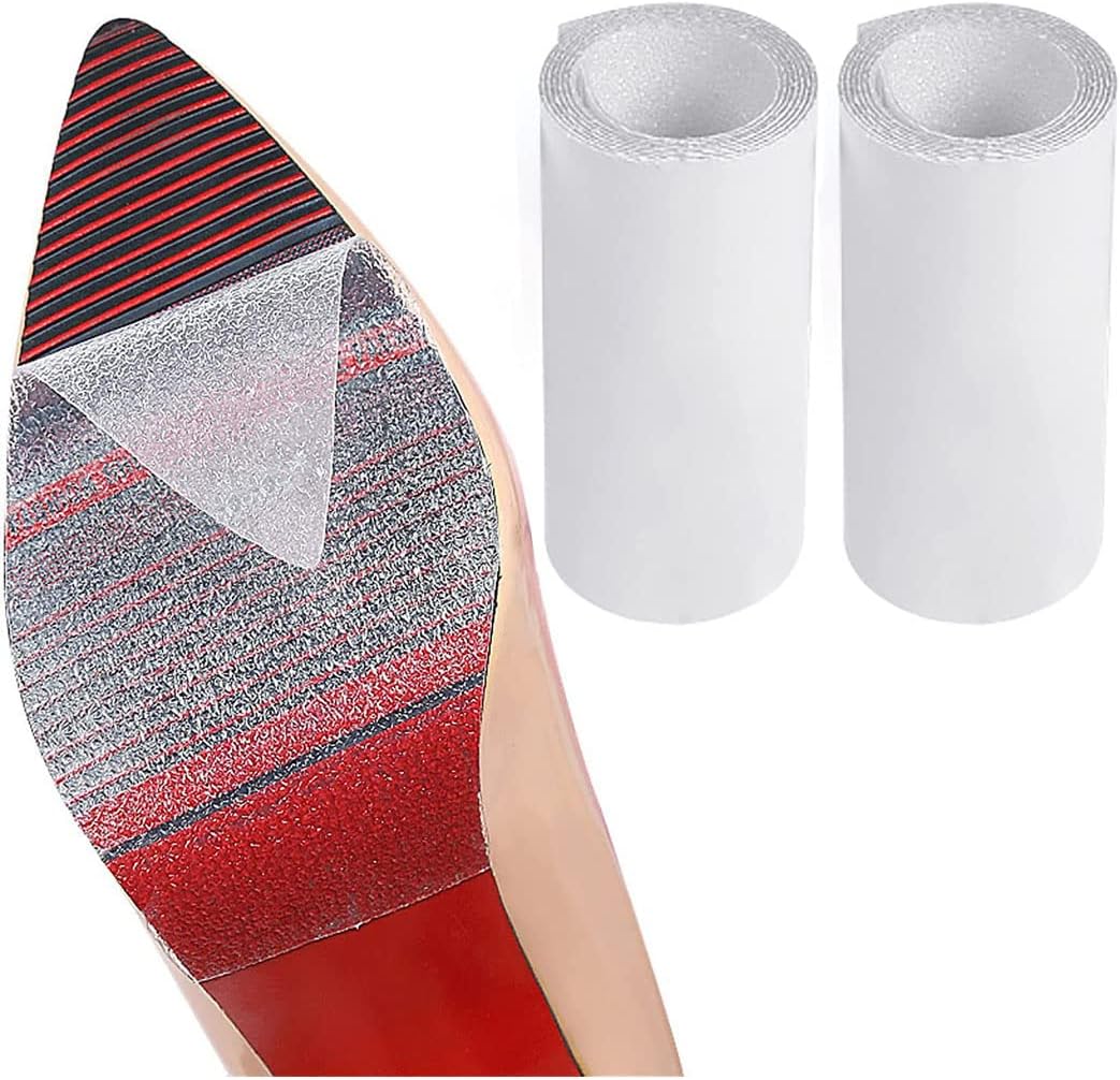 iDopick Shoe Sole Protector Stickers for High Heel, 2 Rolls Crystal ...
