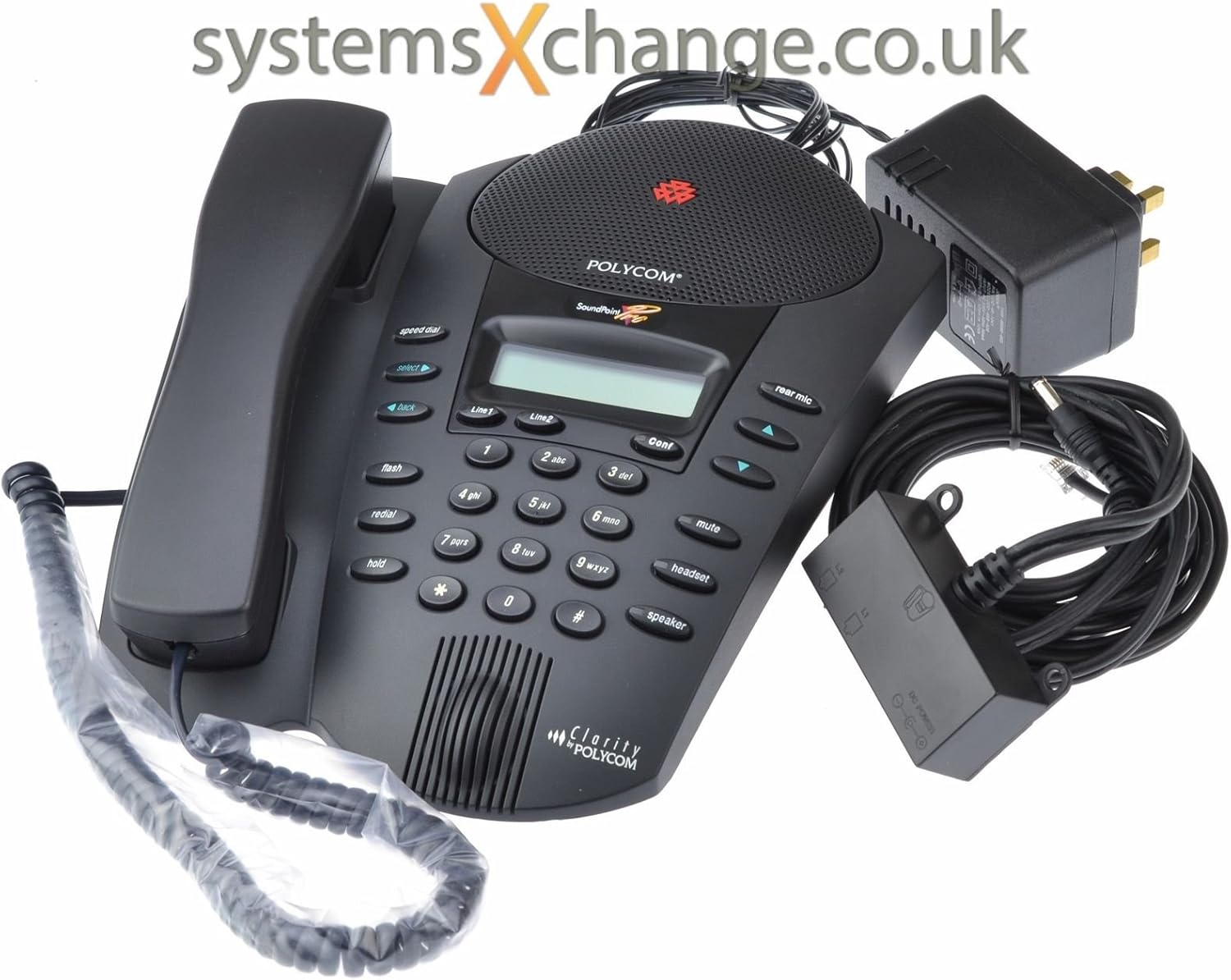 Polycom SoundPoint Pro SE-225 - Telefono per conference call IP, colore ...
