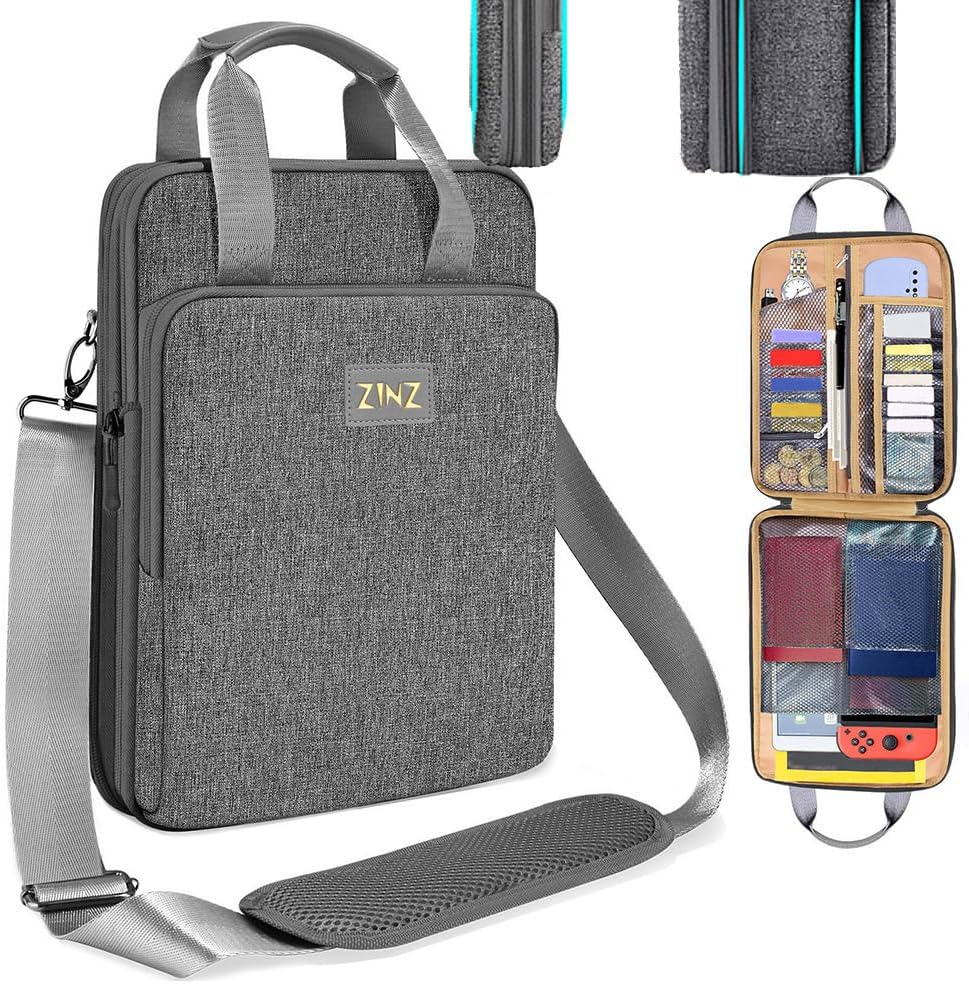 ZINZ Slim & Expandable Case 12.9 13 inch Travel Laptop Shoulder Bag for ...