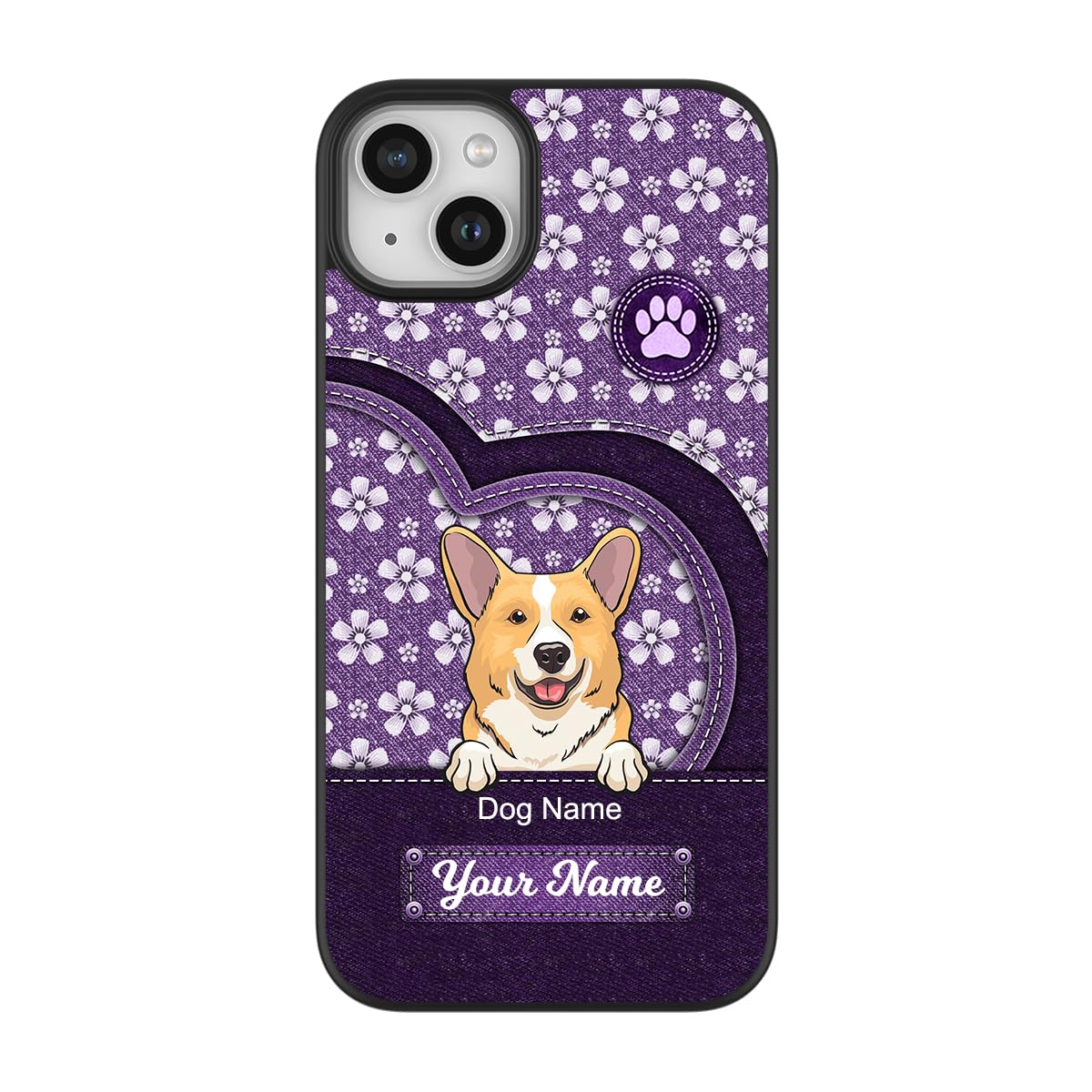 Amazon.com: JOYSHINE Custom Personalized Dog Welsh Corgi with Name ...