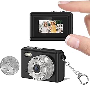 Amazon.com : Mini Digital Camera Keychain Small Keychain Camera ...