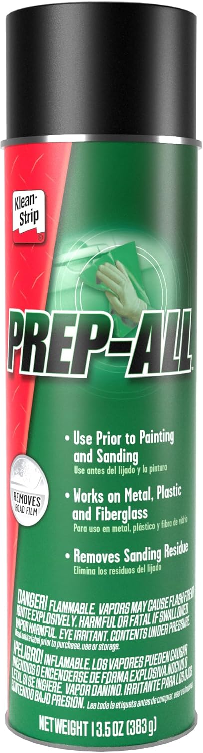 Kleanstrip ESW362 Prep All Wax and Grease Remover Aerosol, Paint, Body ...