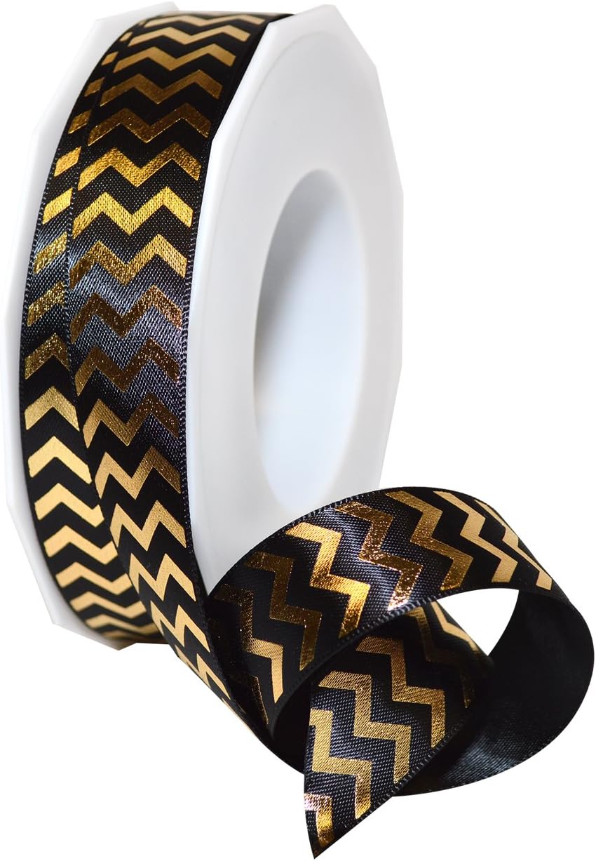 Amazon.com: WILLBOND 3 Rolls 1-1/2 Inch Graduation Striped Ribbons ...