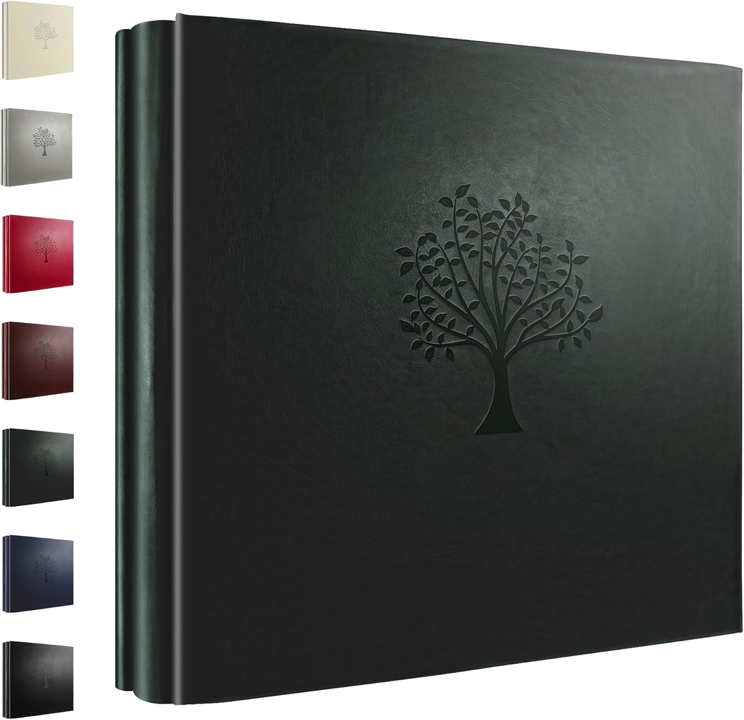 Rdylymx Photo Album 6 x 4 600 Pockets Photos, Dark Green Picture Album ...