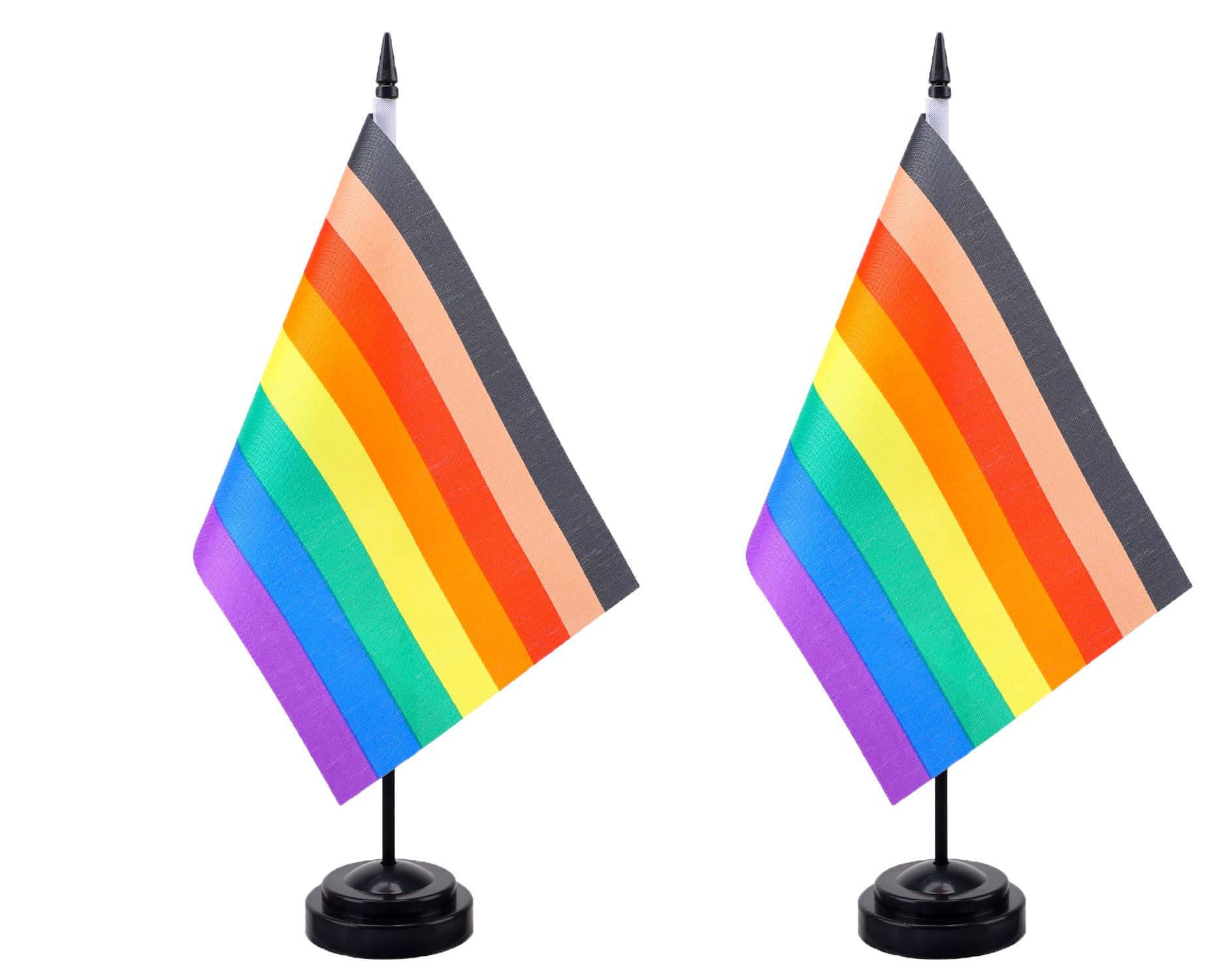 Snapklik.com : WXTWK 2 Pack Pride Rainbow Flag Philadelphia Deluxe Desk ...