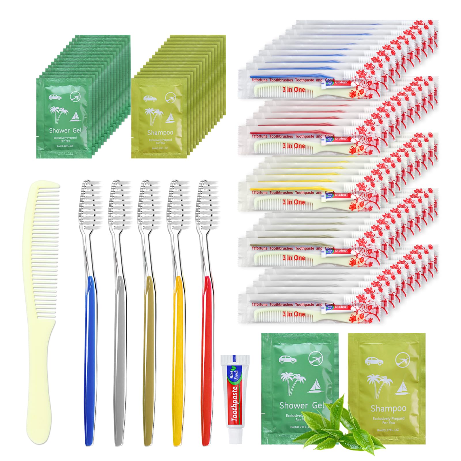 Amazon.com : Bulk Hygiene Kits for Homeless,Disposable Toothbrushes ...