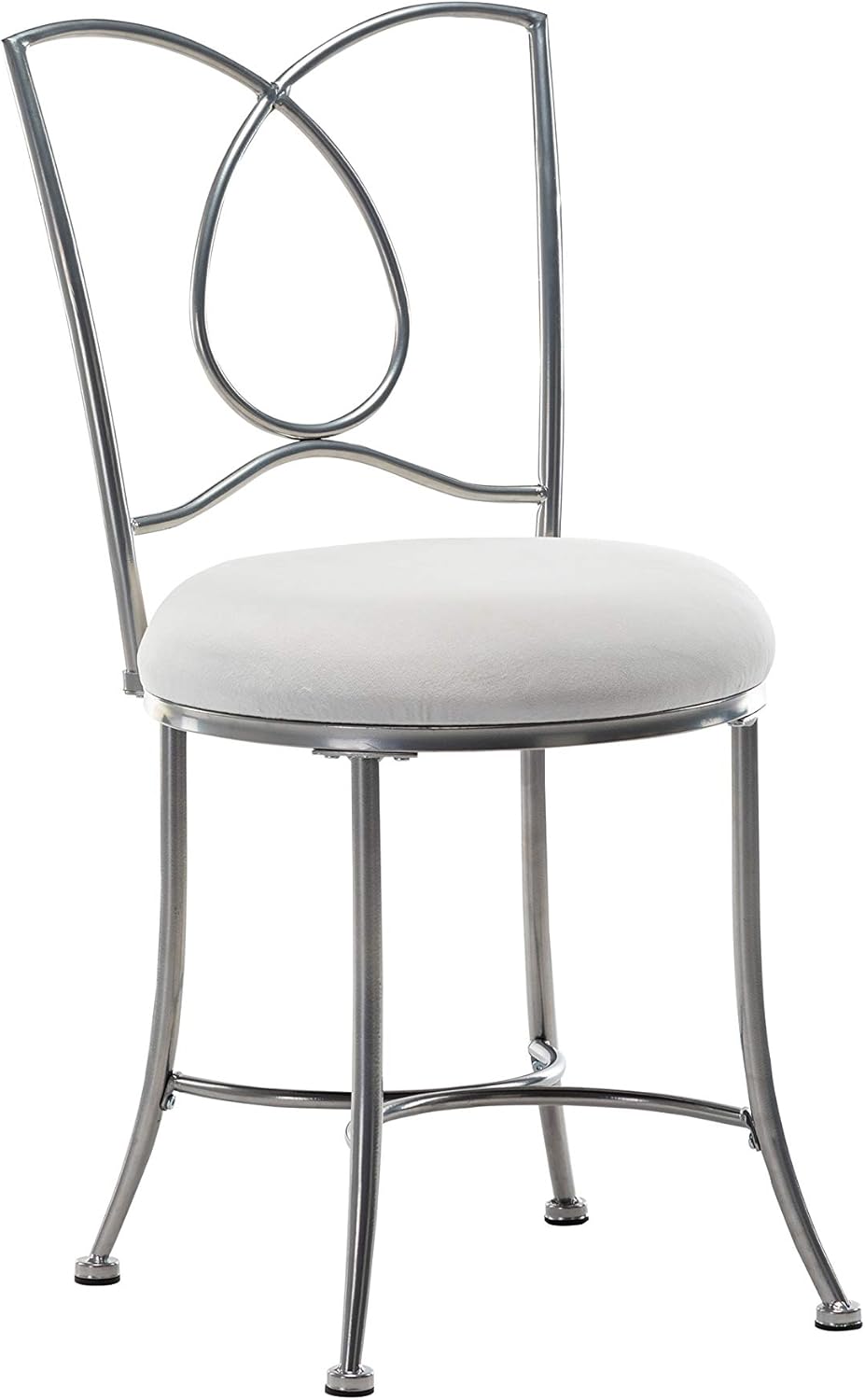 Amazon.com: Porthos Home Trent Vanity Accent Chair Stool with Iron ...