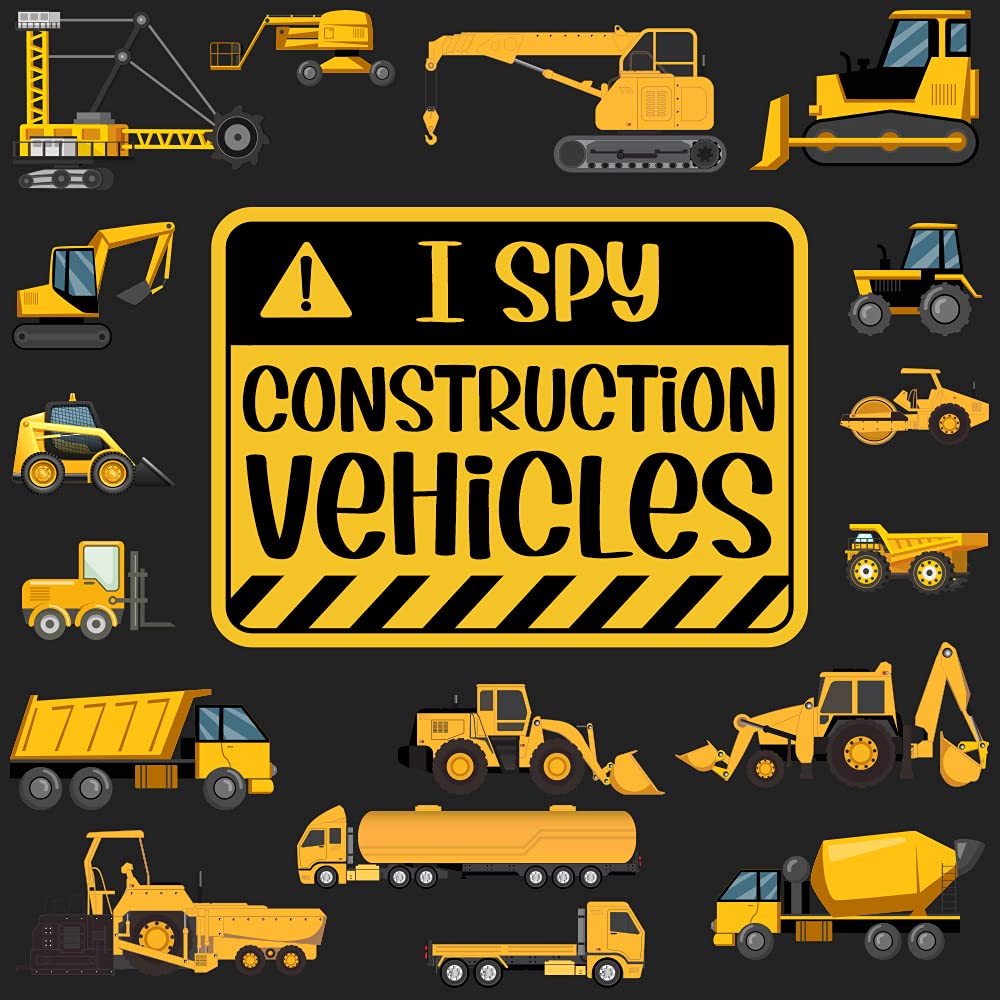 Buy I Construction Vehicles: I Book For Kids Ages 2-5, Toddlers, Preschoolers And ...