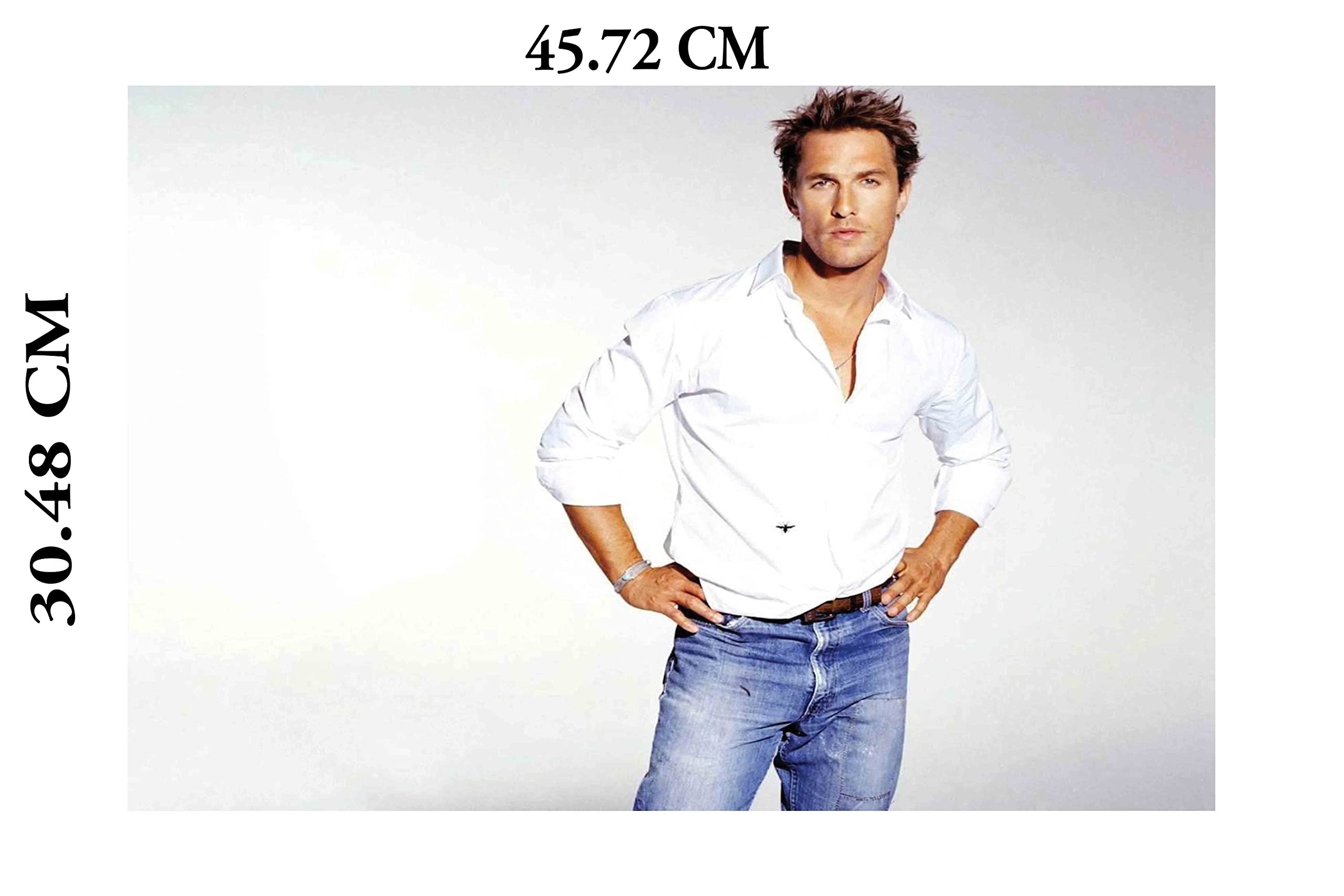 Buy Yellow Alley Matthew McConaughey Poster|Hollywood Movie Celebrity ...