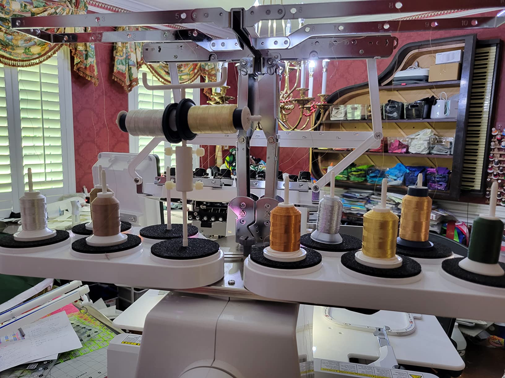 Amazon.com: The Thread Director 2 Specialty Thread Spool Pin Adapter