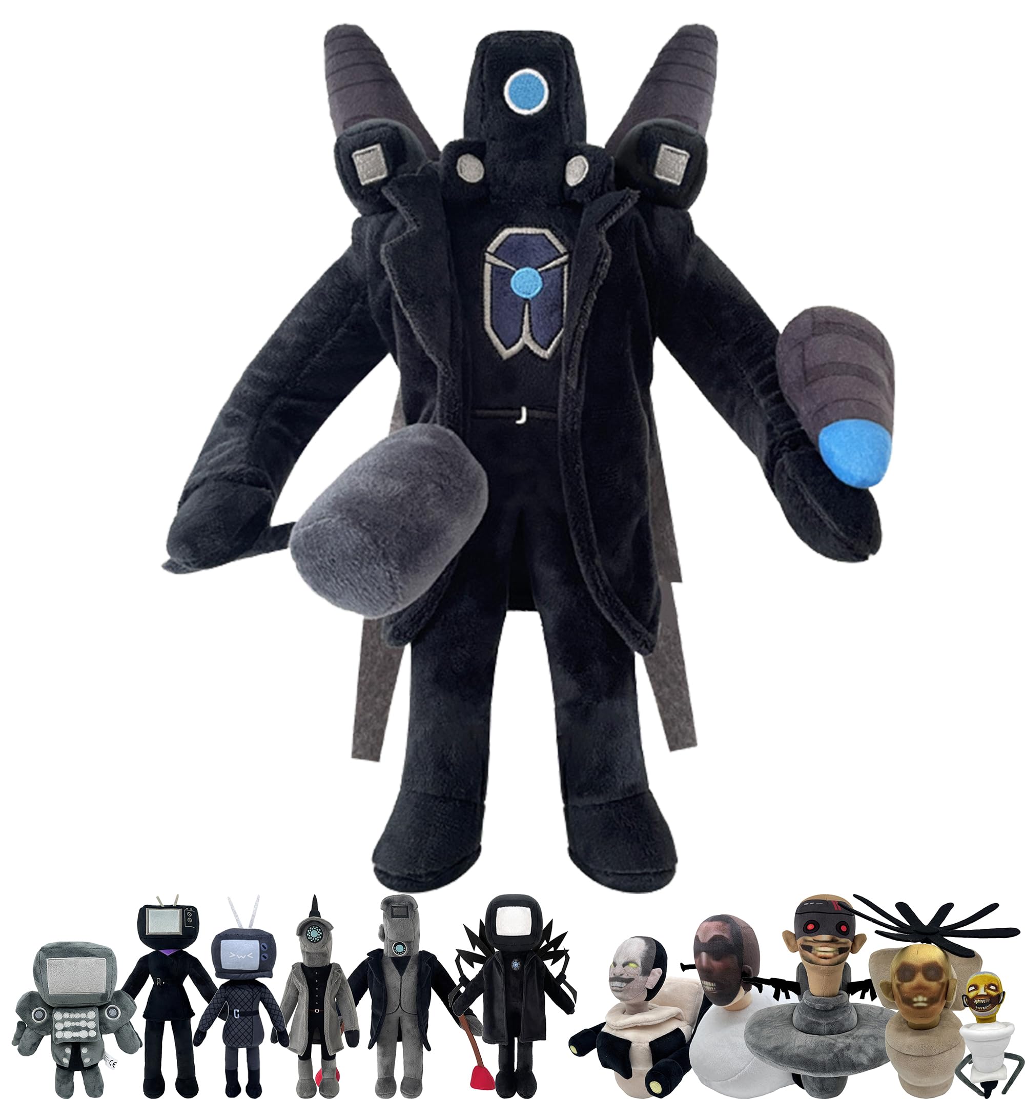 Buy Mihjiot Titan Cameraman Upgrade 11.8 inch Plush Skibidi Toilet ...