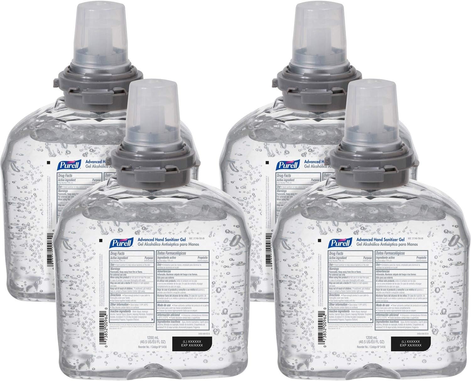 Amazon.com: Purell Advanced Hand Sanitizer Foam, 1200 mL Sanitizer ...