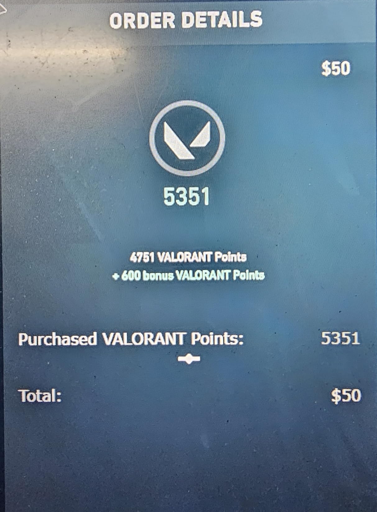 Valorant Points (Riot Cash $50) : Amazon.in: Video Games