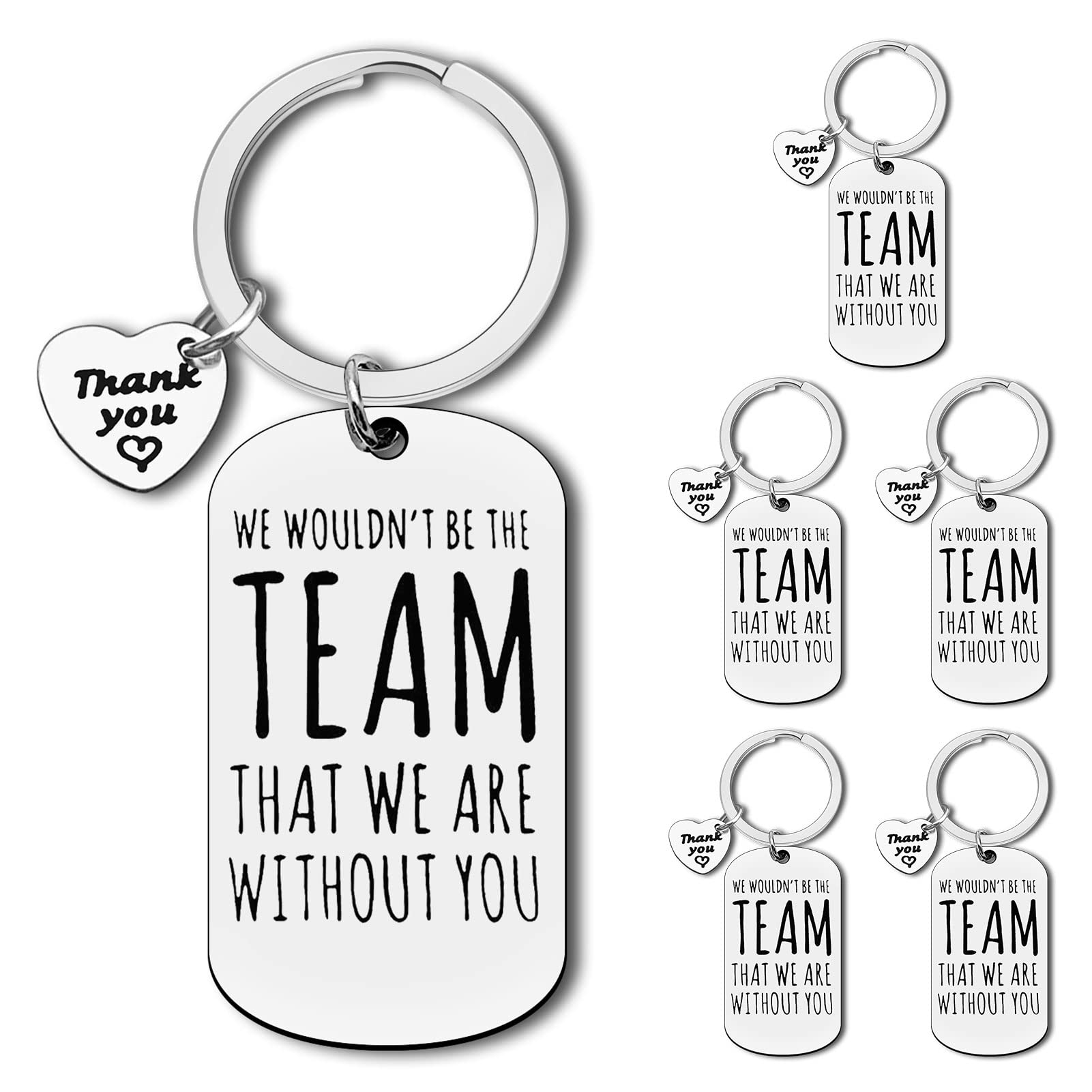 Amazon.com: Boss Coach Keychain 6Pcs Team Leader Gifts Thank You ...
