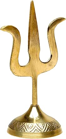 Amazon.com: Brass Trishool/Trishul/Shoolam Lord Shiv mahadev Durga ...