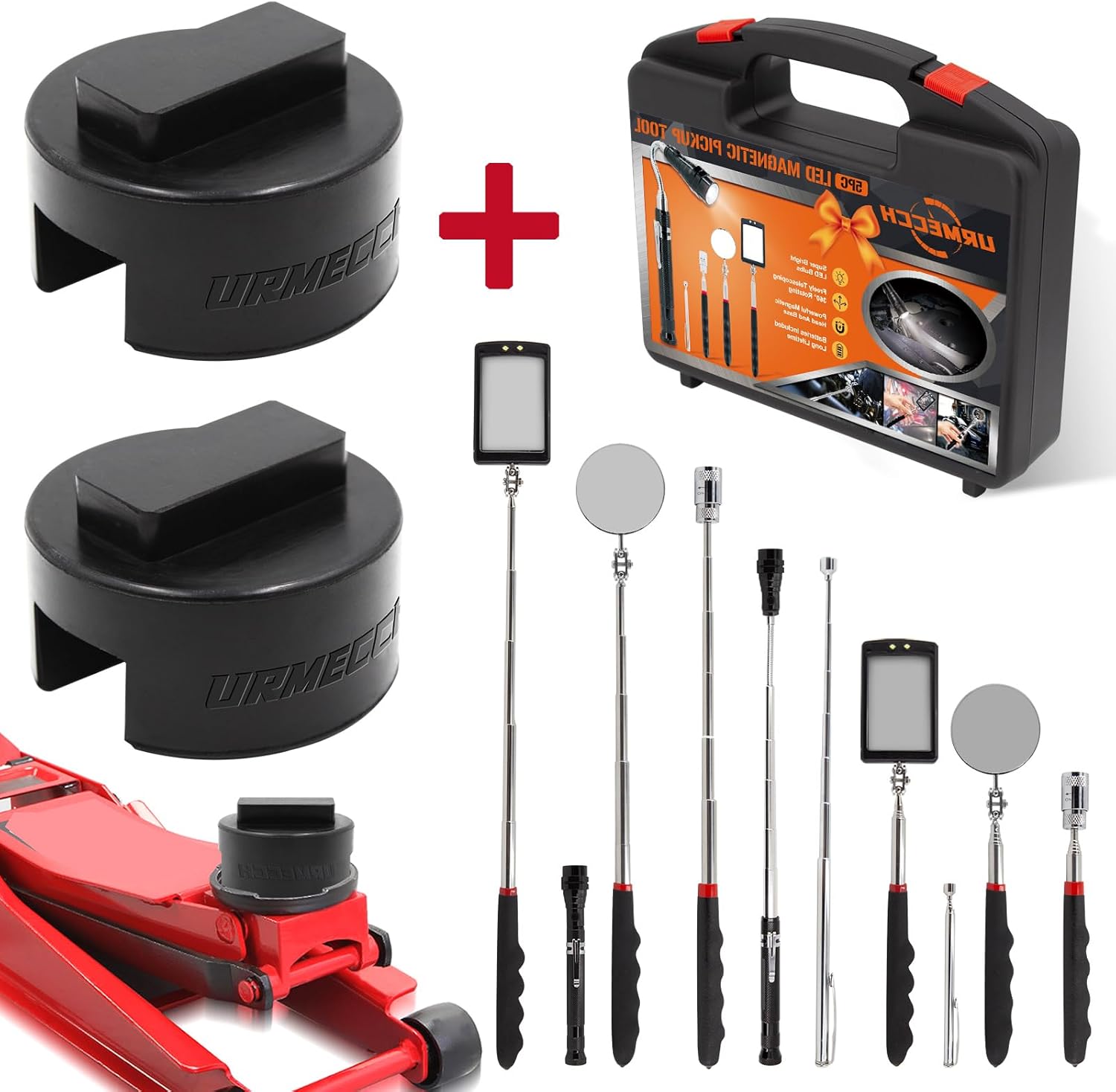 Amazon.com: Universal Jack Pad for BMW Mini 2pcs and Auto Magnetic ...