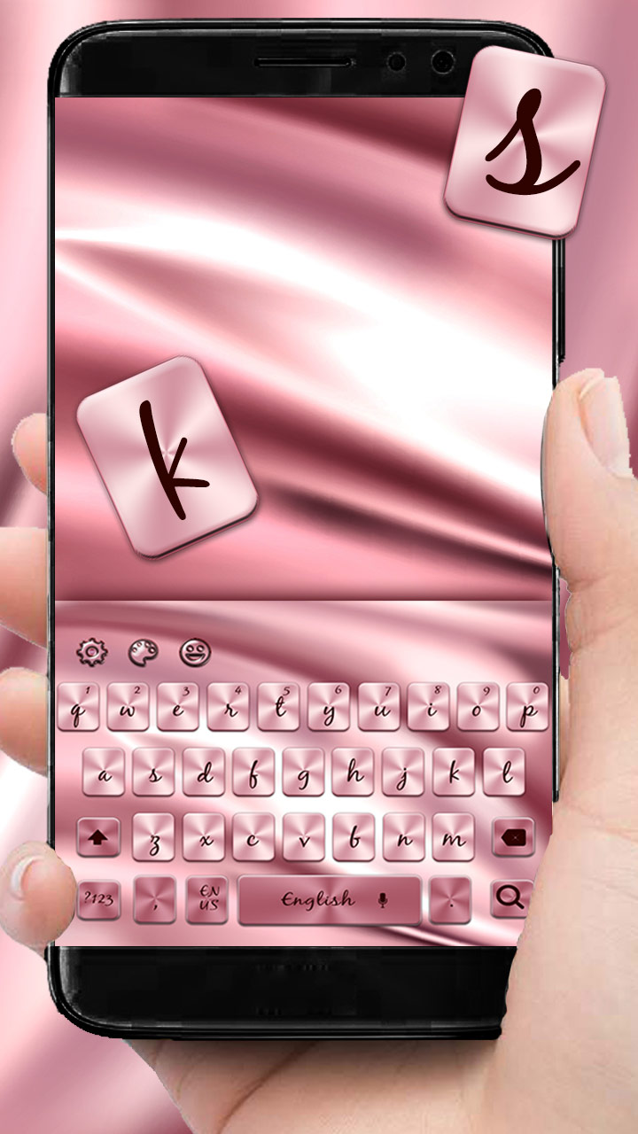 Aplicación Simple Pink Silk Keyboard Theme en Amazon Appstore